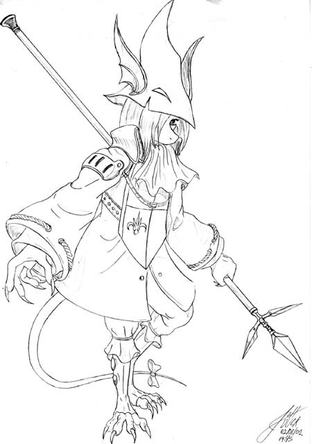 ArtStation - Freya - Final Fantasy 9