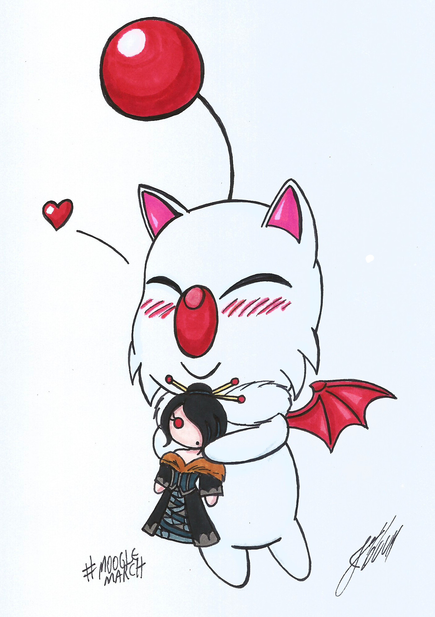 ArtStation - Moogle & Lulu doll - Final Fantasy 10