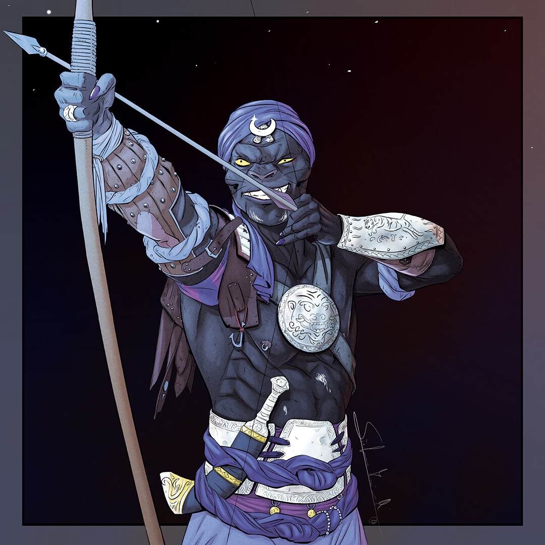 ArtStation - Tabaxi archer