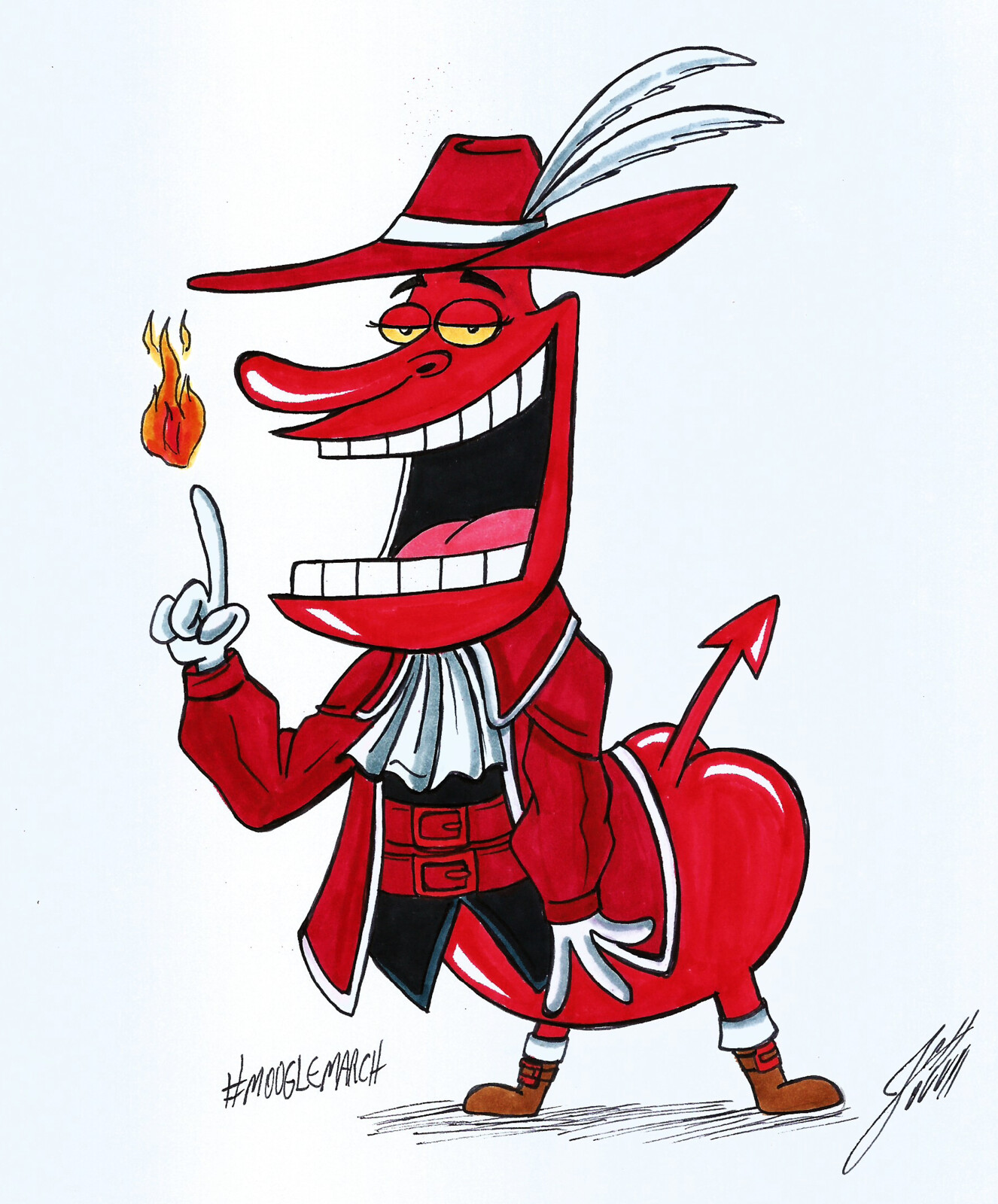 Jeffrey Haiduk - Red Red Mage - Final Fantasy 1 - Cow & Chicken
