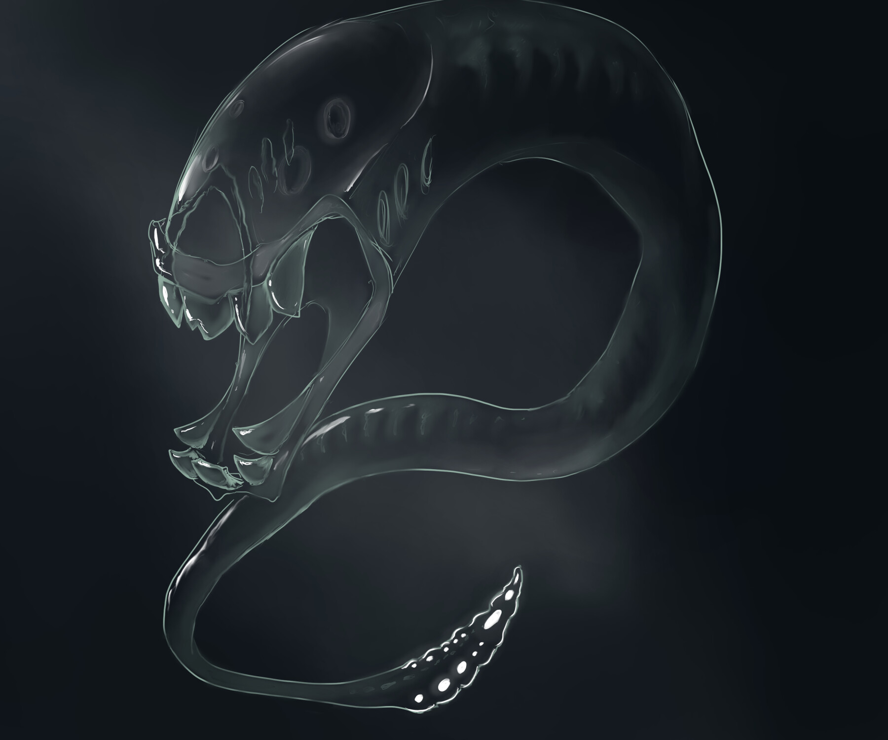 ArtStation - Deepwater Creature Concepts