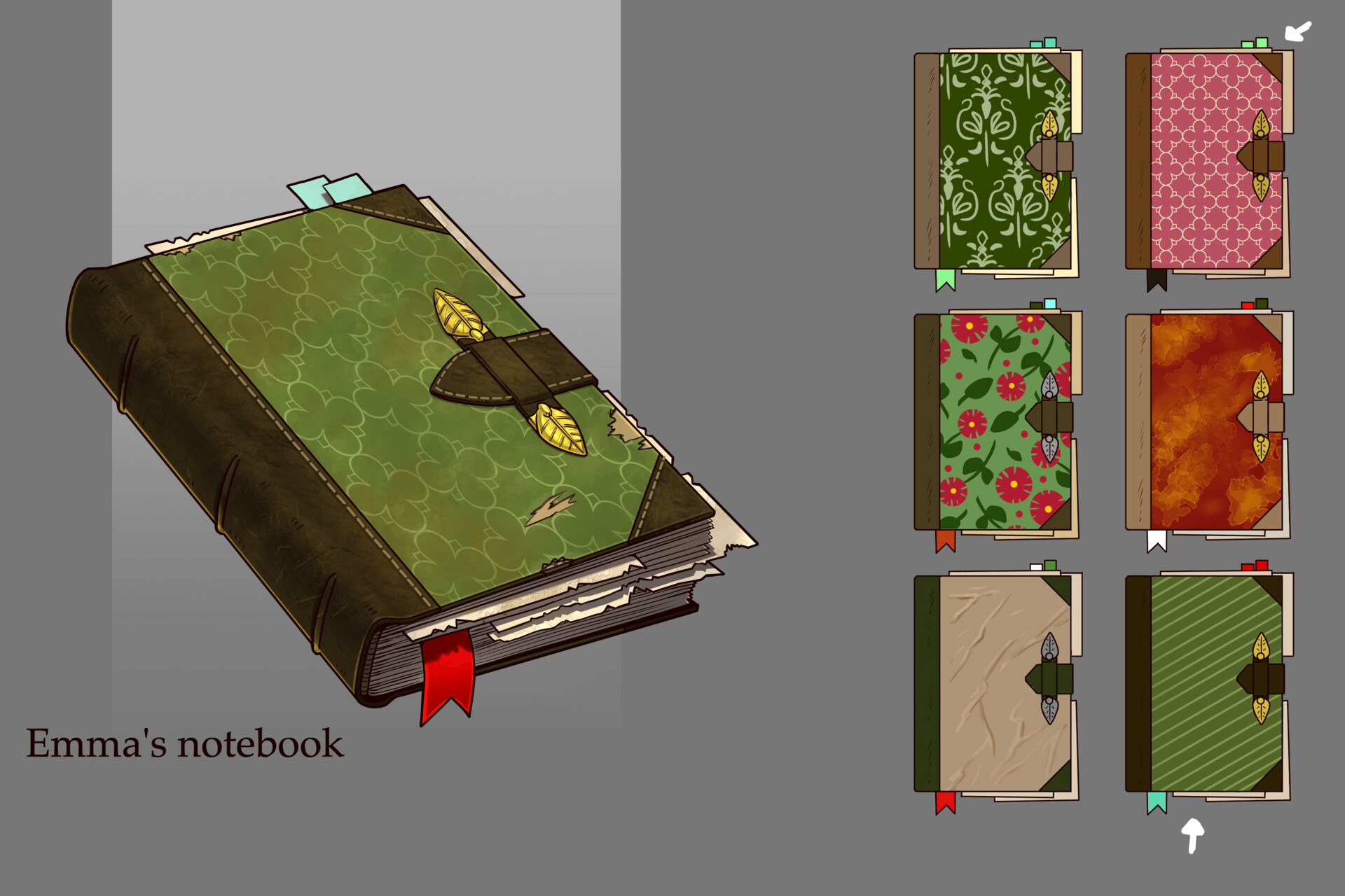 ArtStation - Emma's notebook