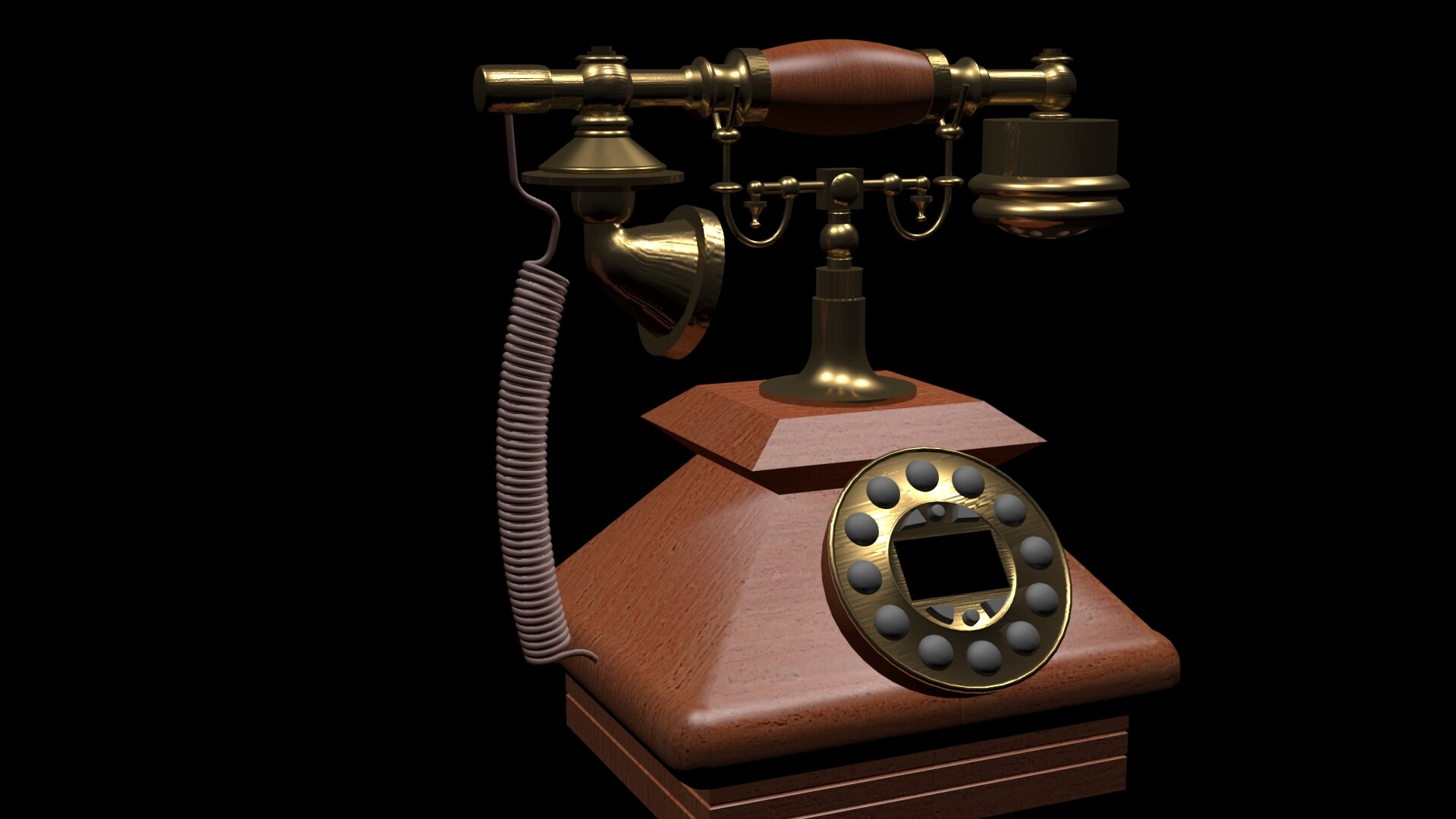 ArtStation - 3d teliphone