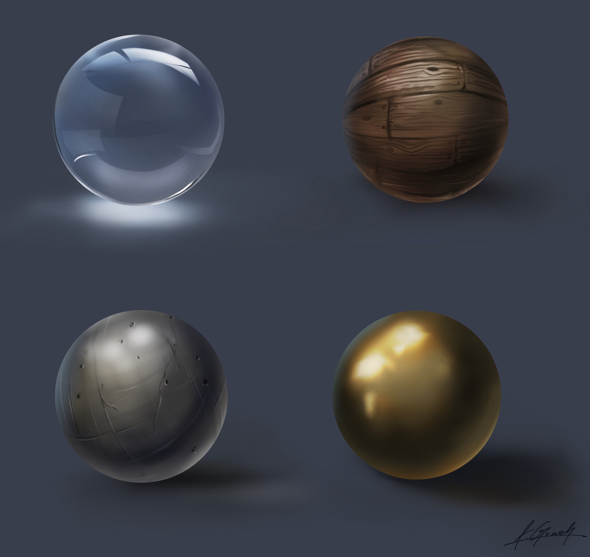 ArtStation - Small material study