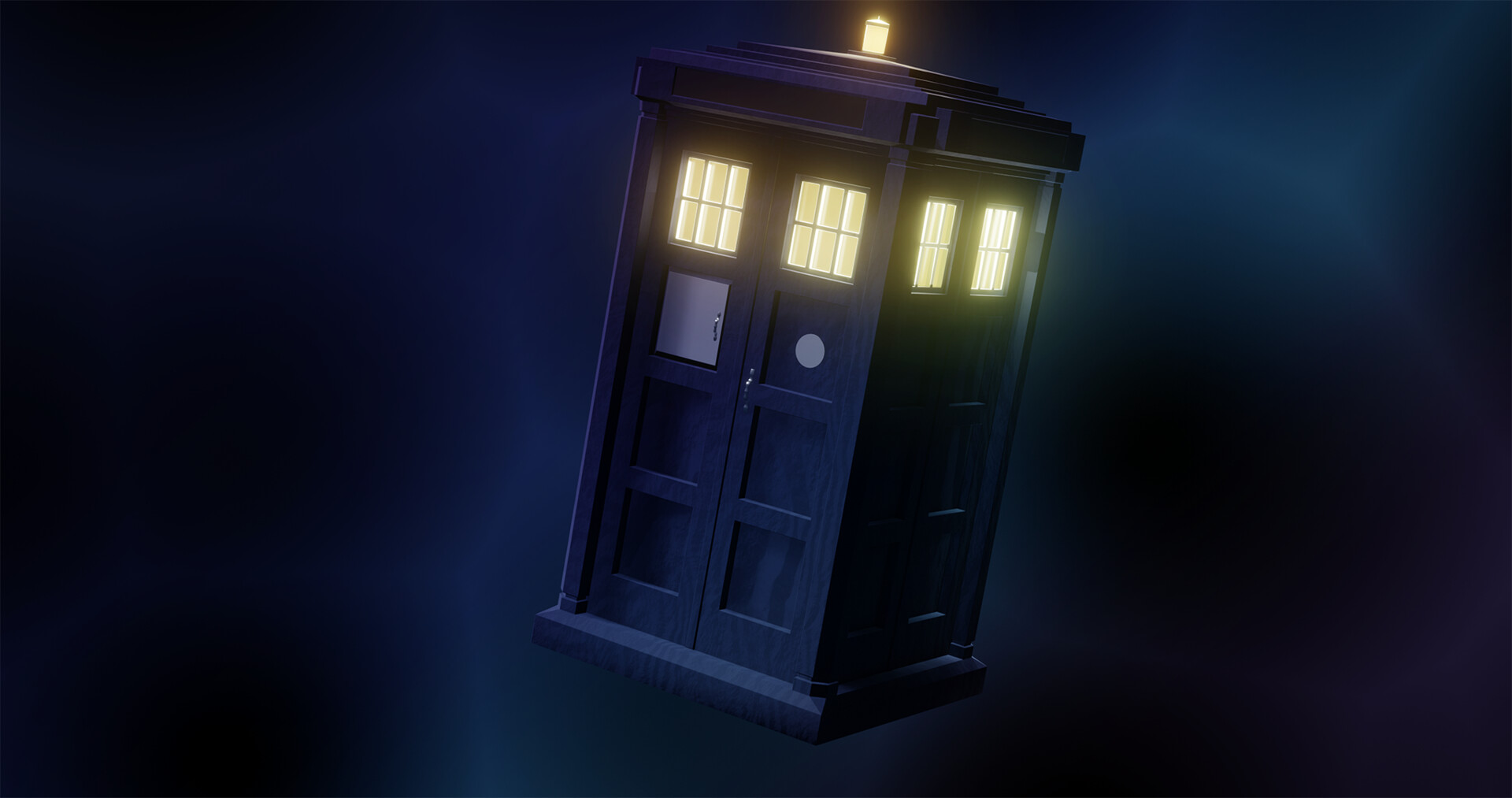 ArtStation - Tardis - Doctor Who reproduction