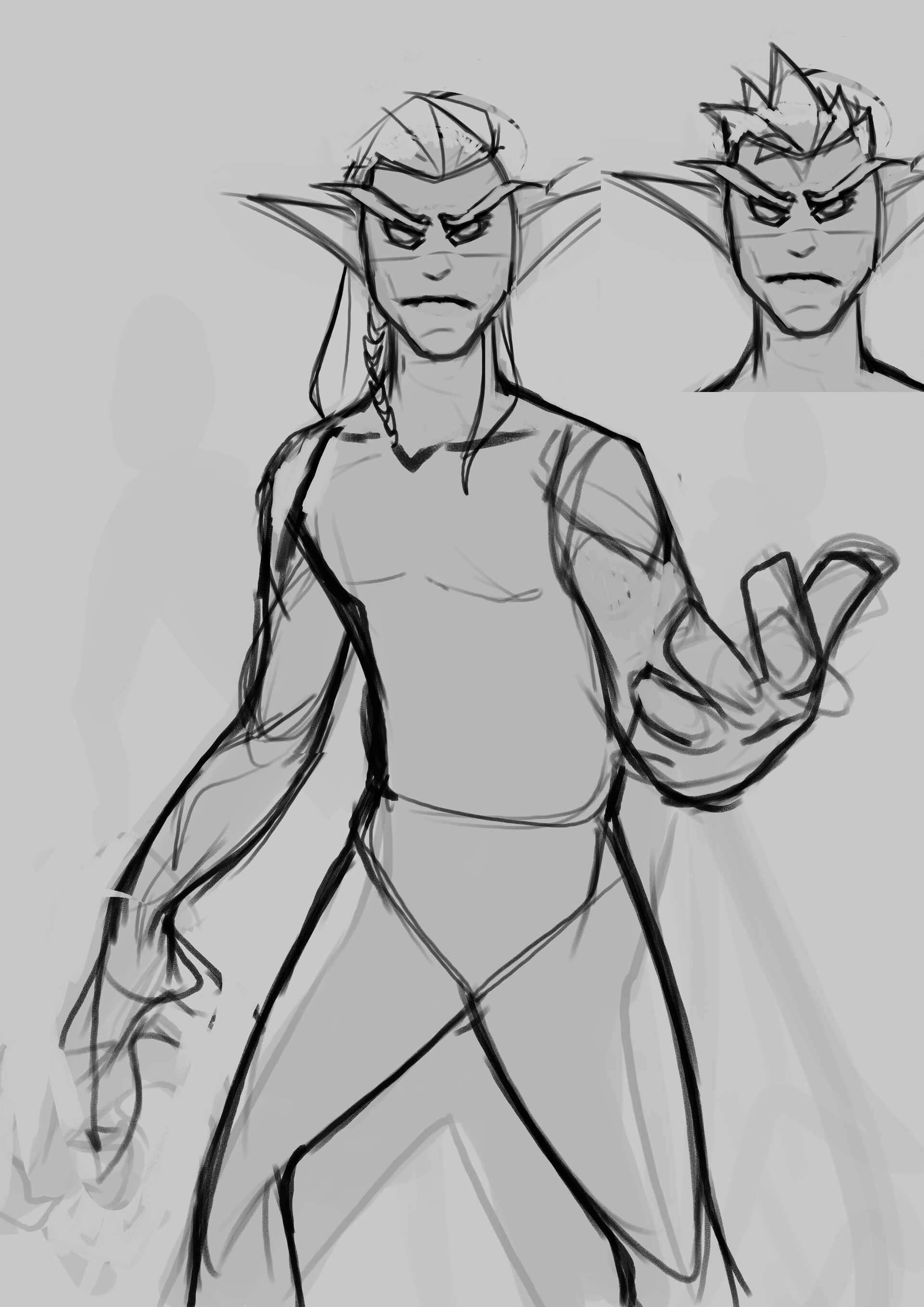 Francisco Kobo - Zah'jur Drow Shadowdancer