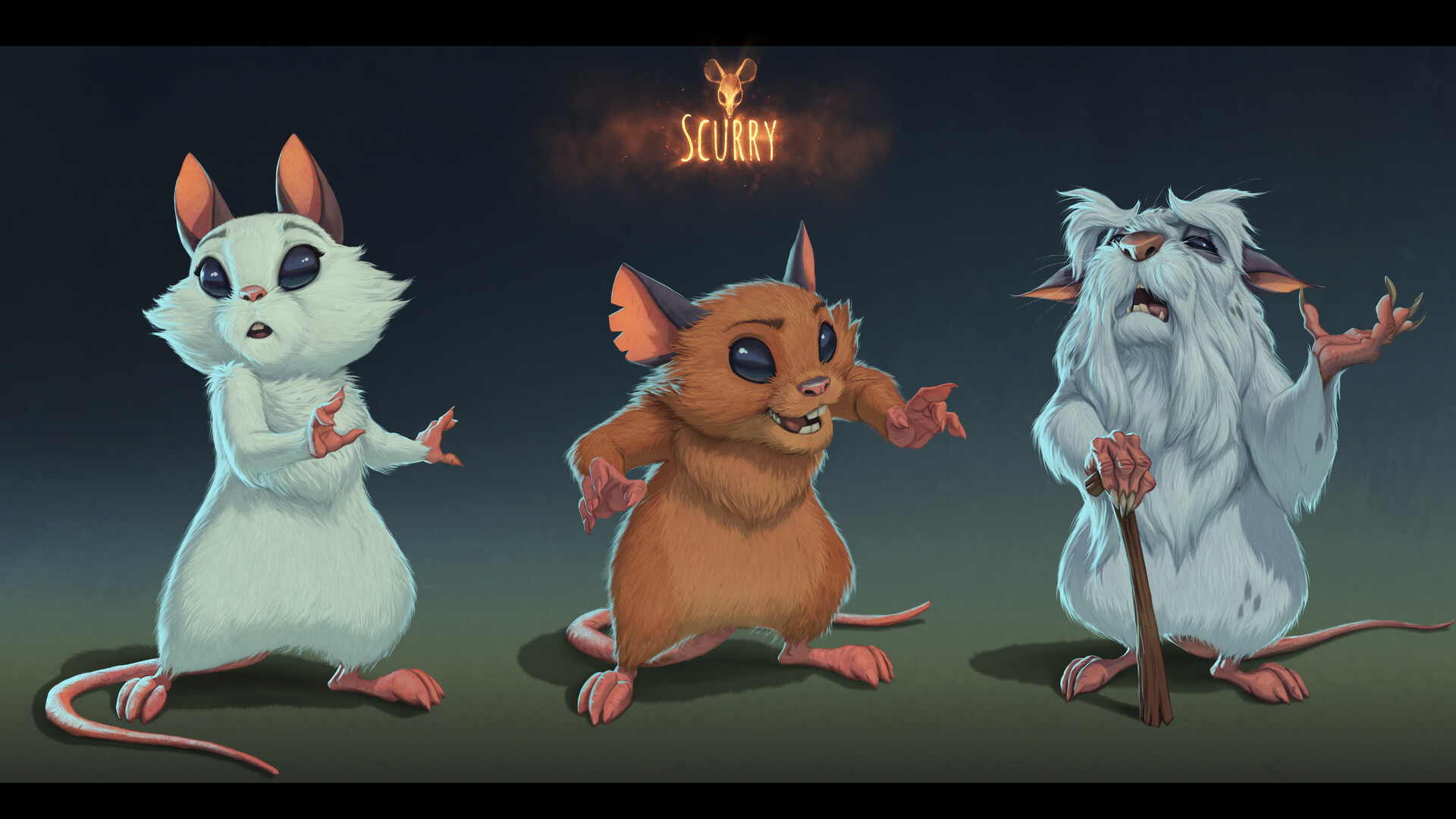 ArtStation - New Scurry concepts