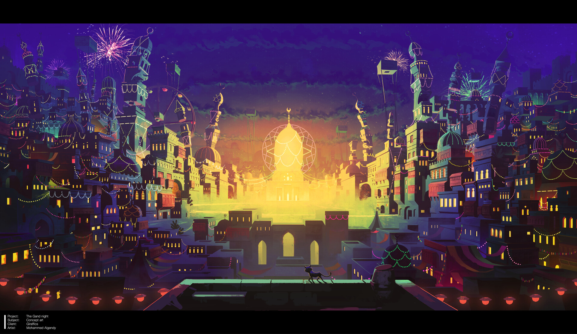 ArtStation - The Grand Night - Concept art