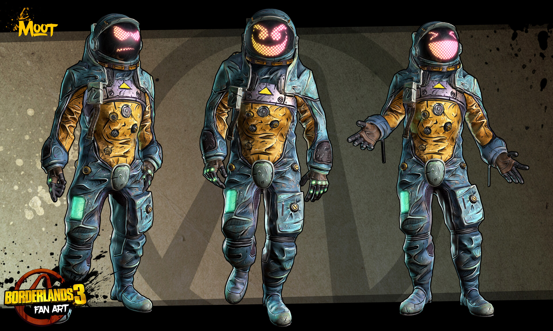 Nino Zorc (Nion) - Moot The Scavenger (BL3 Fan Art)