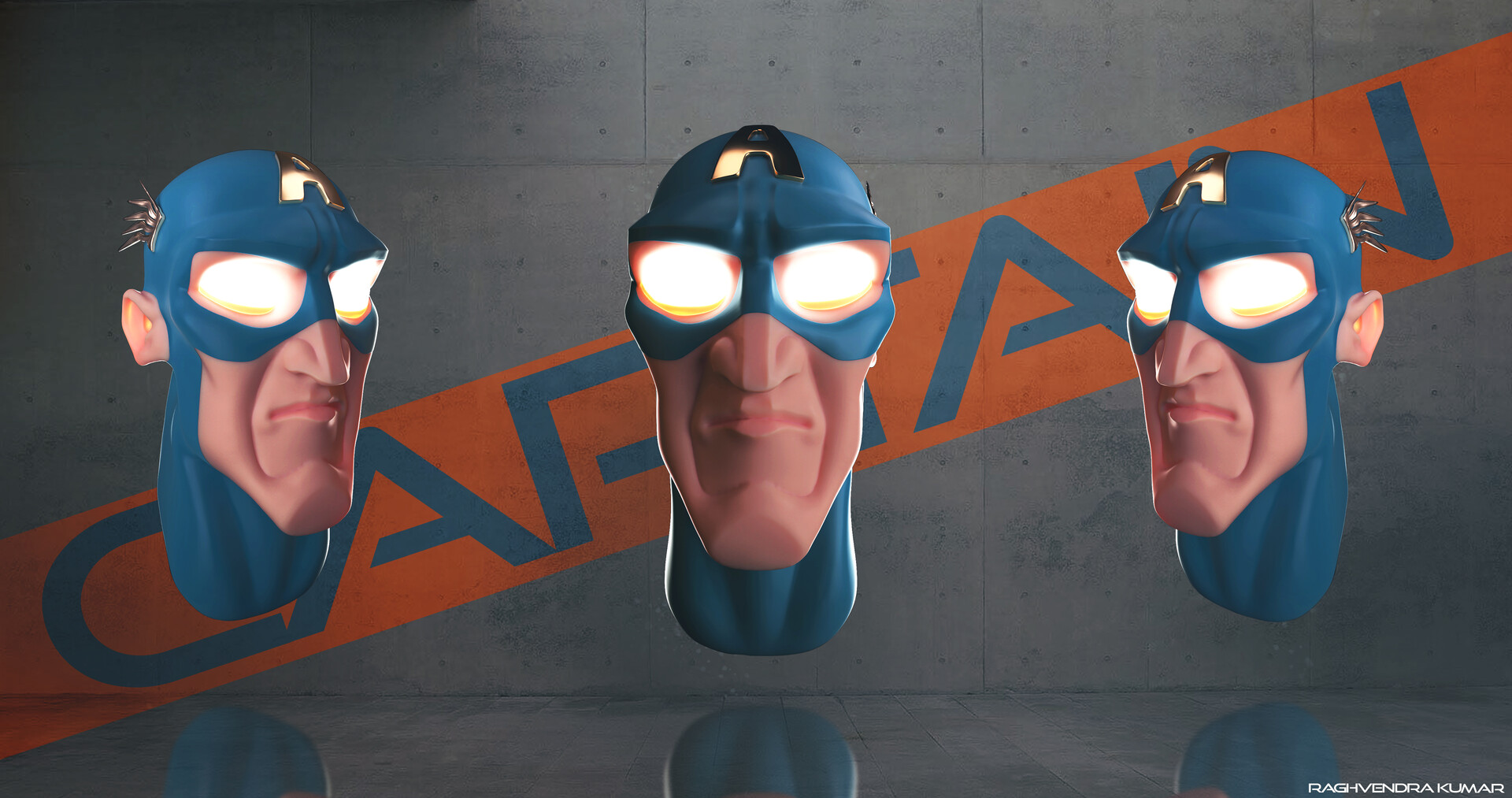 ArtStation - Captain America