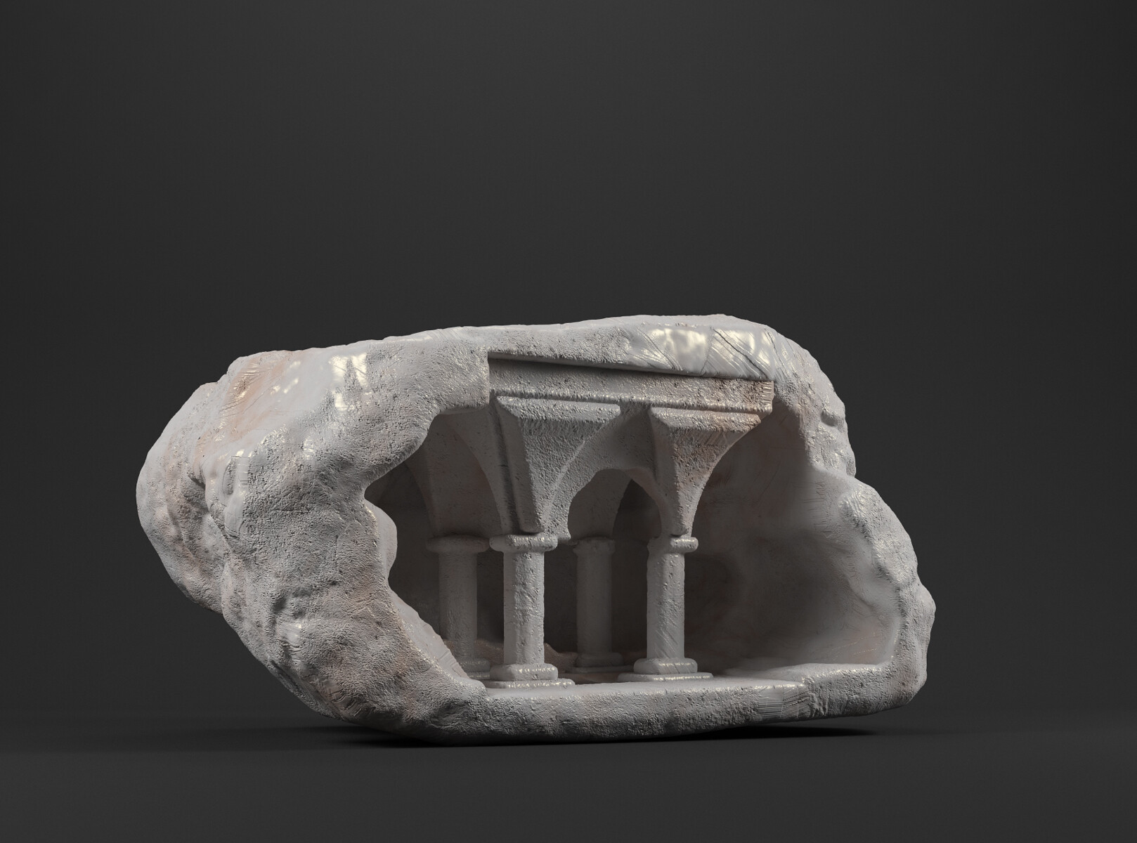ArtStation - Stone sculpting
