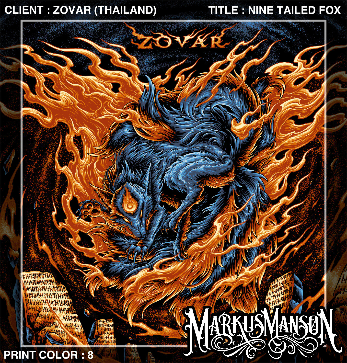 Markus Manson - Nine tailed Demon