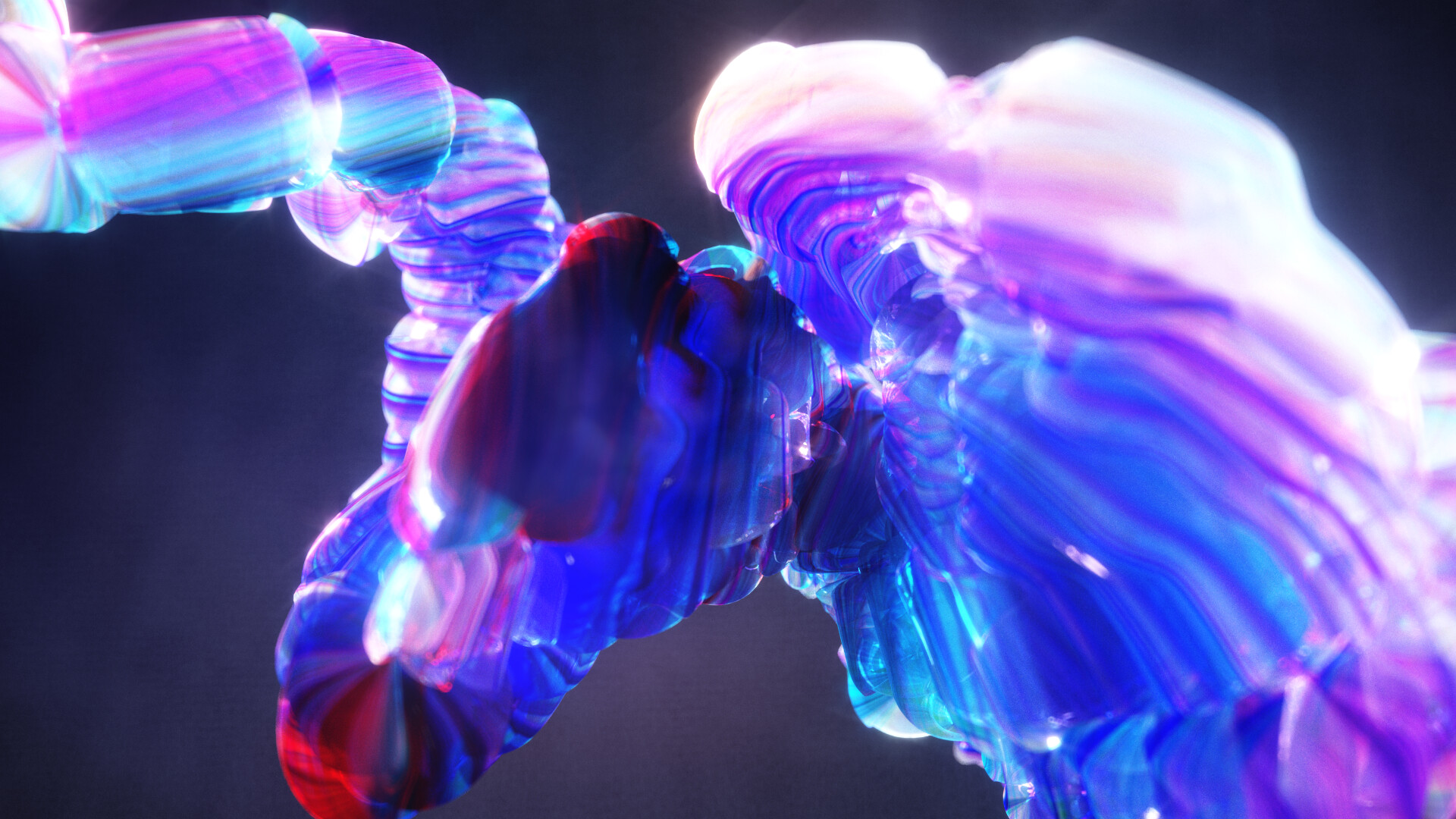 ArtStation - Abstract Glass Work