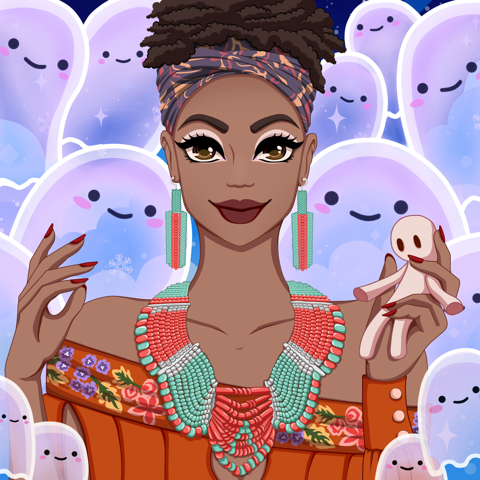 ArtStation - Chilling adventures of Sabrina fanart - Mambo Marie