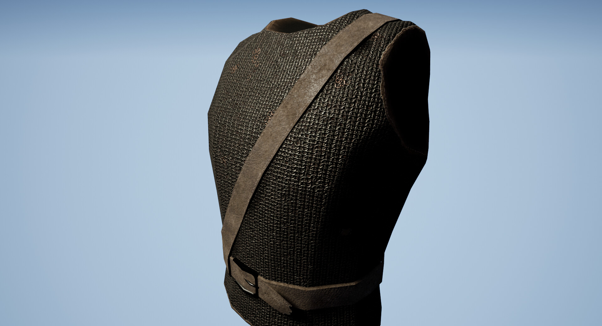 ArtStation - Worn Chainmail Armor