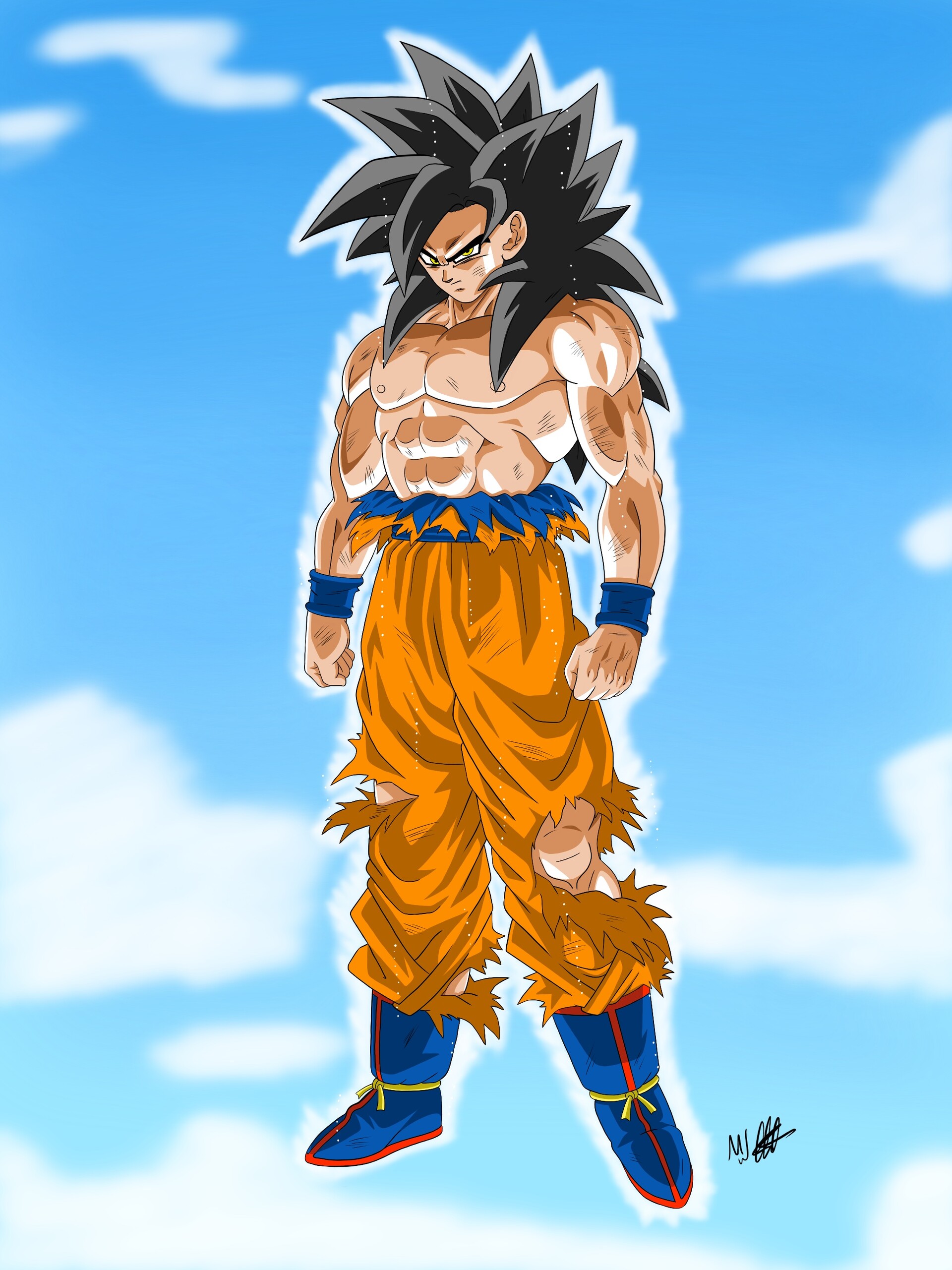 ArtStation - Primal Saiyan