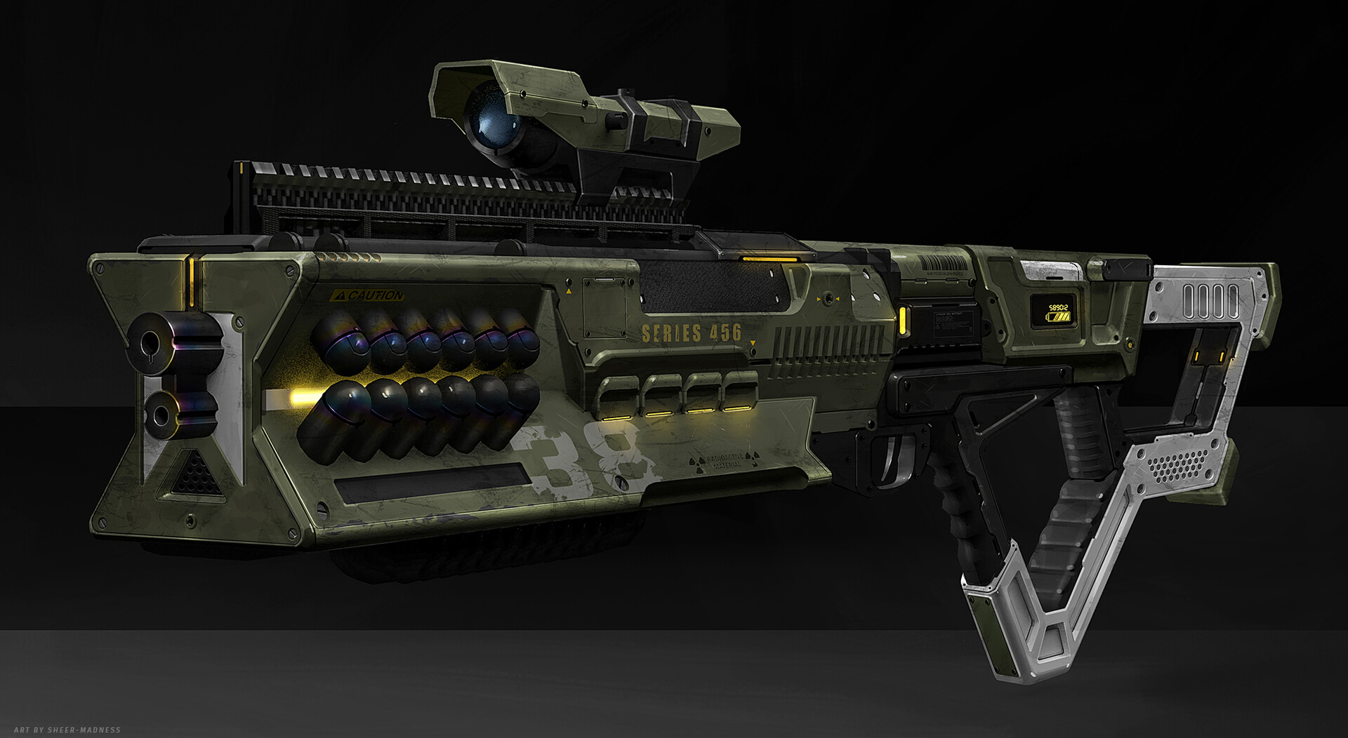 Sci-Fi Archer by Emanuele Veghini : ImaginaryWeaponry