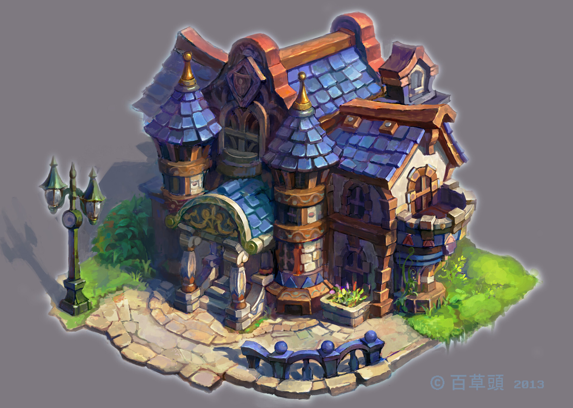 N-hance Studio - Stylized House 3D
