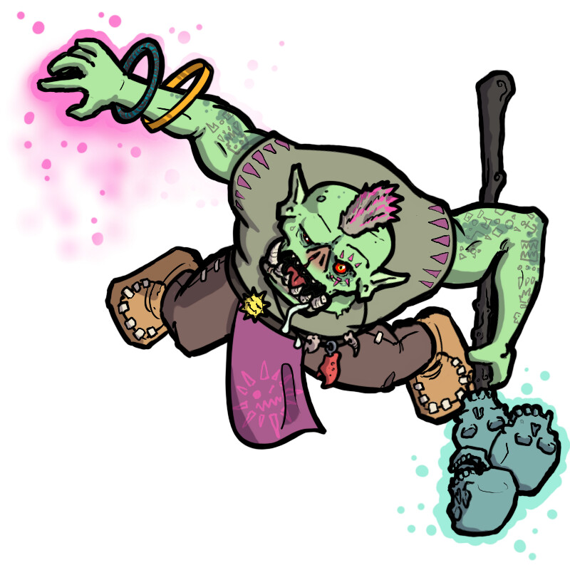 Alex Holland - Orc Sprites for Dungeons and Dragons