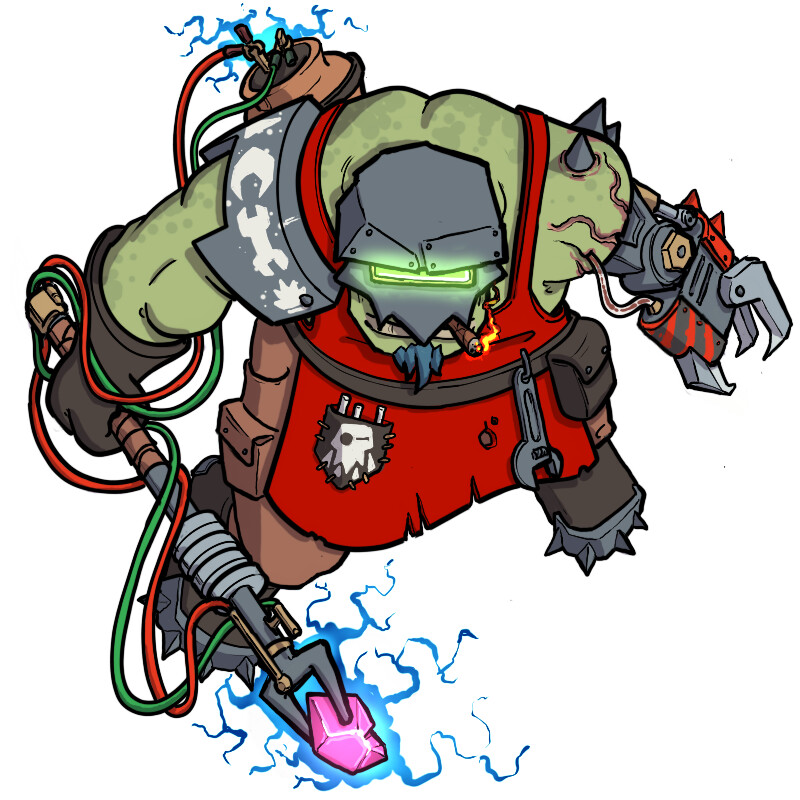 Alex Holland - Orc Sprites for Dungeons and Dragons