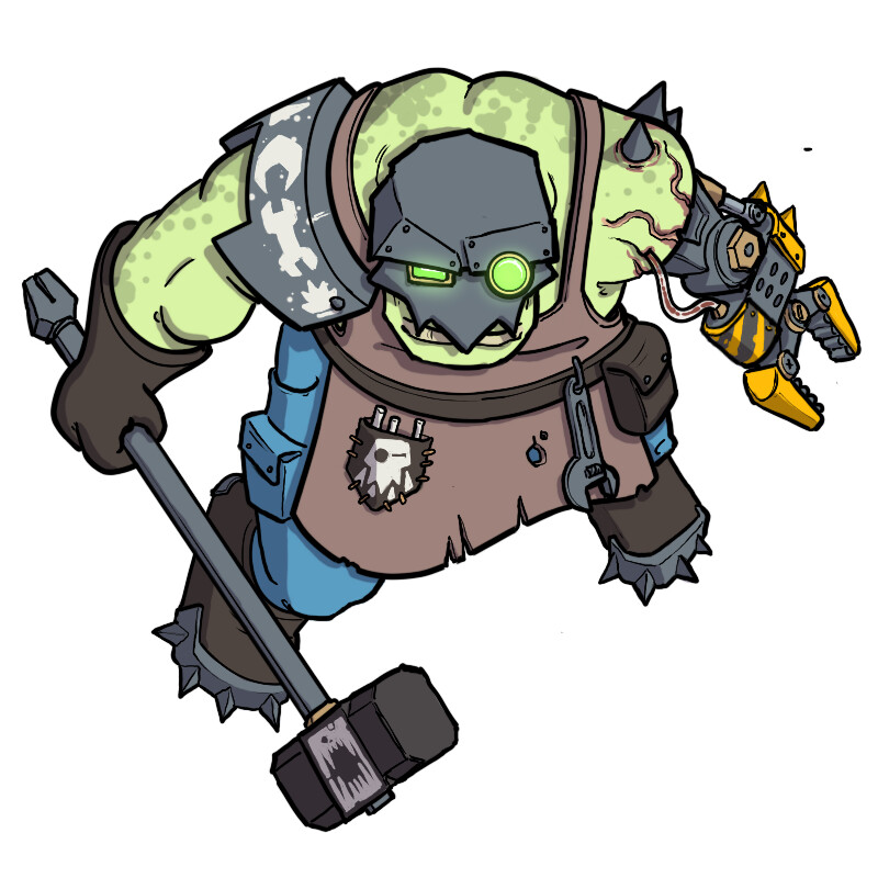 Alex Holland - Orc Sprites for Dungeons and Dragons