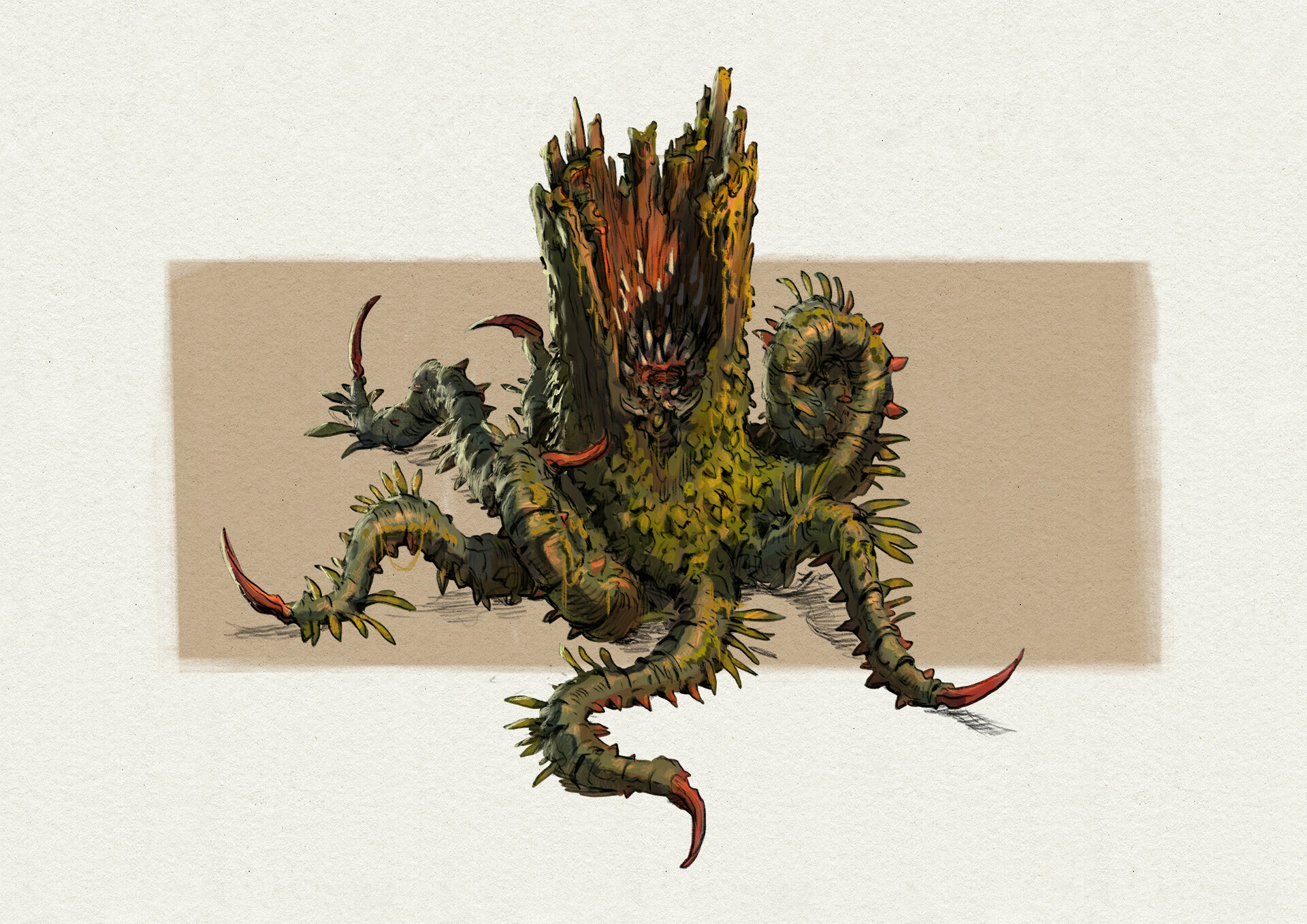 Dominik Derow - The Dragon's Garden: Creature Designs