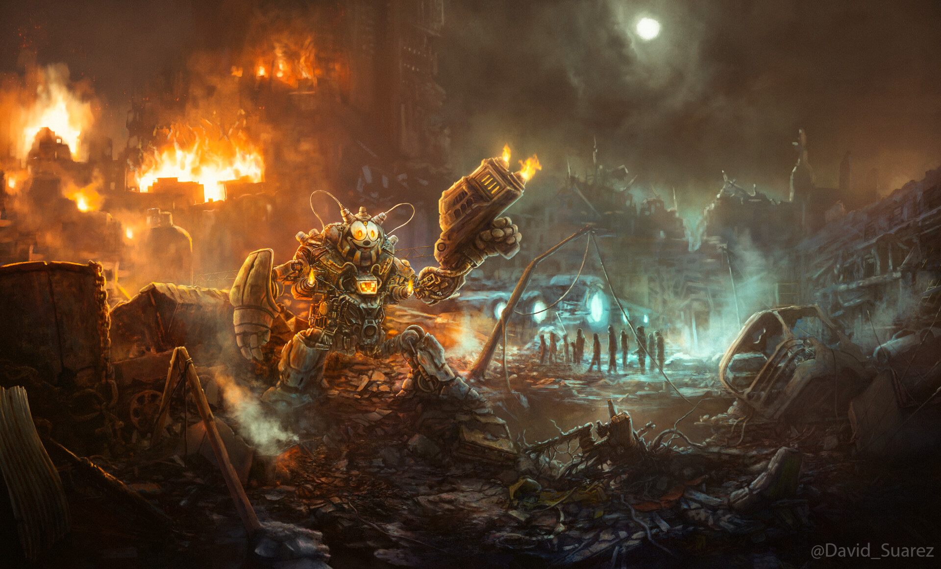 ArtStation - city of war