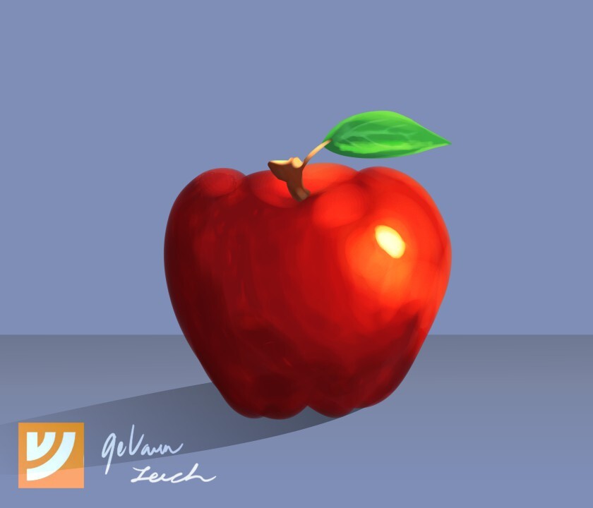 ArtStation - Rendering Apple
