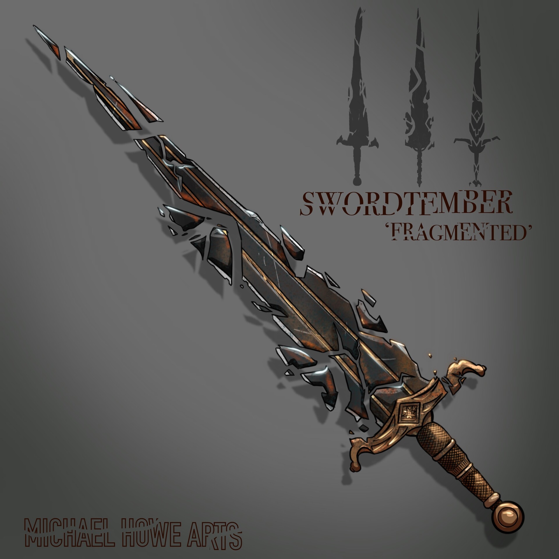 Michael Howe - Swordtember 2020 - Sword Designs