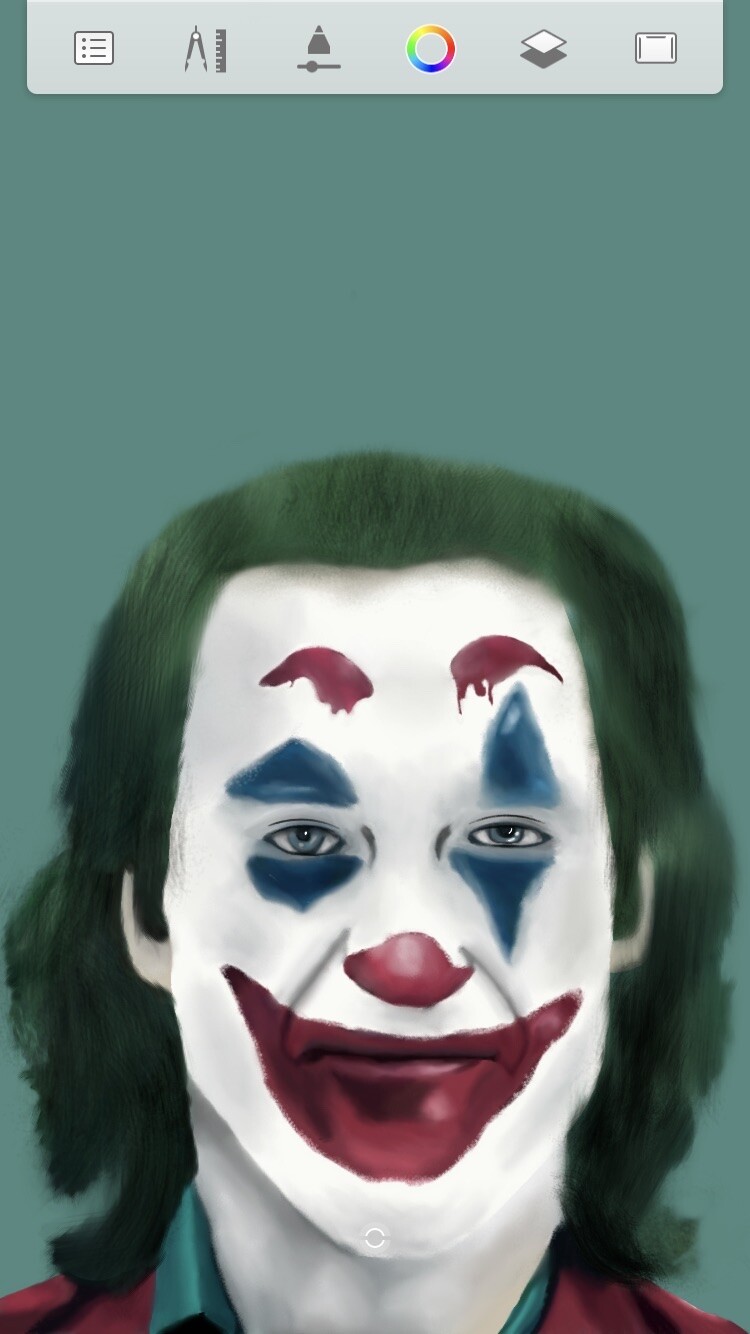 Adam Murphy - Joker drawing process