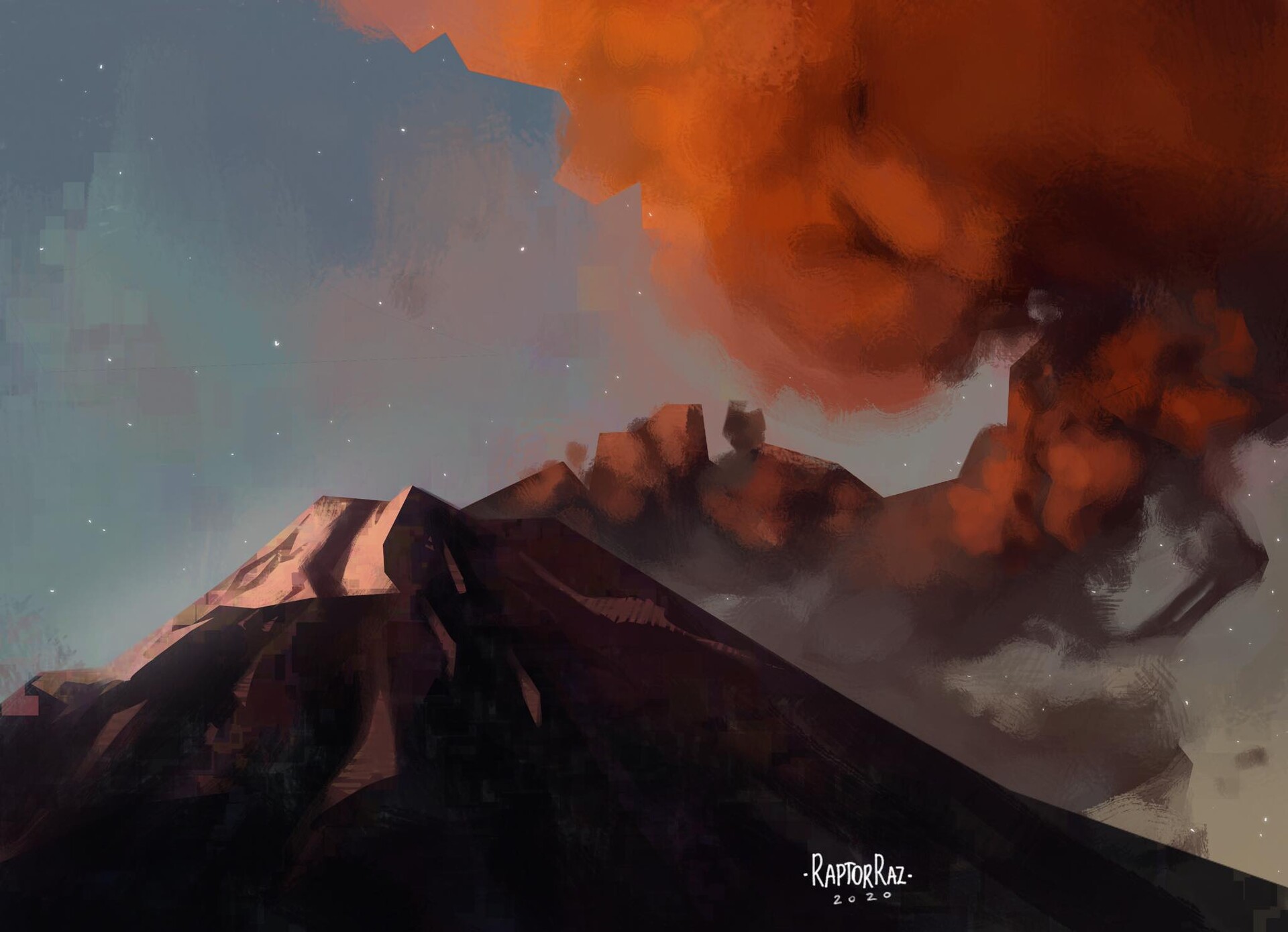 ArtStation - Volcano