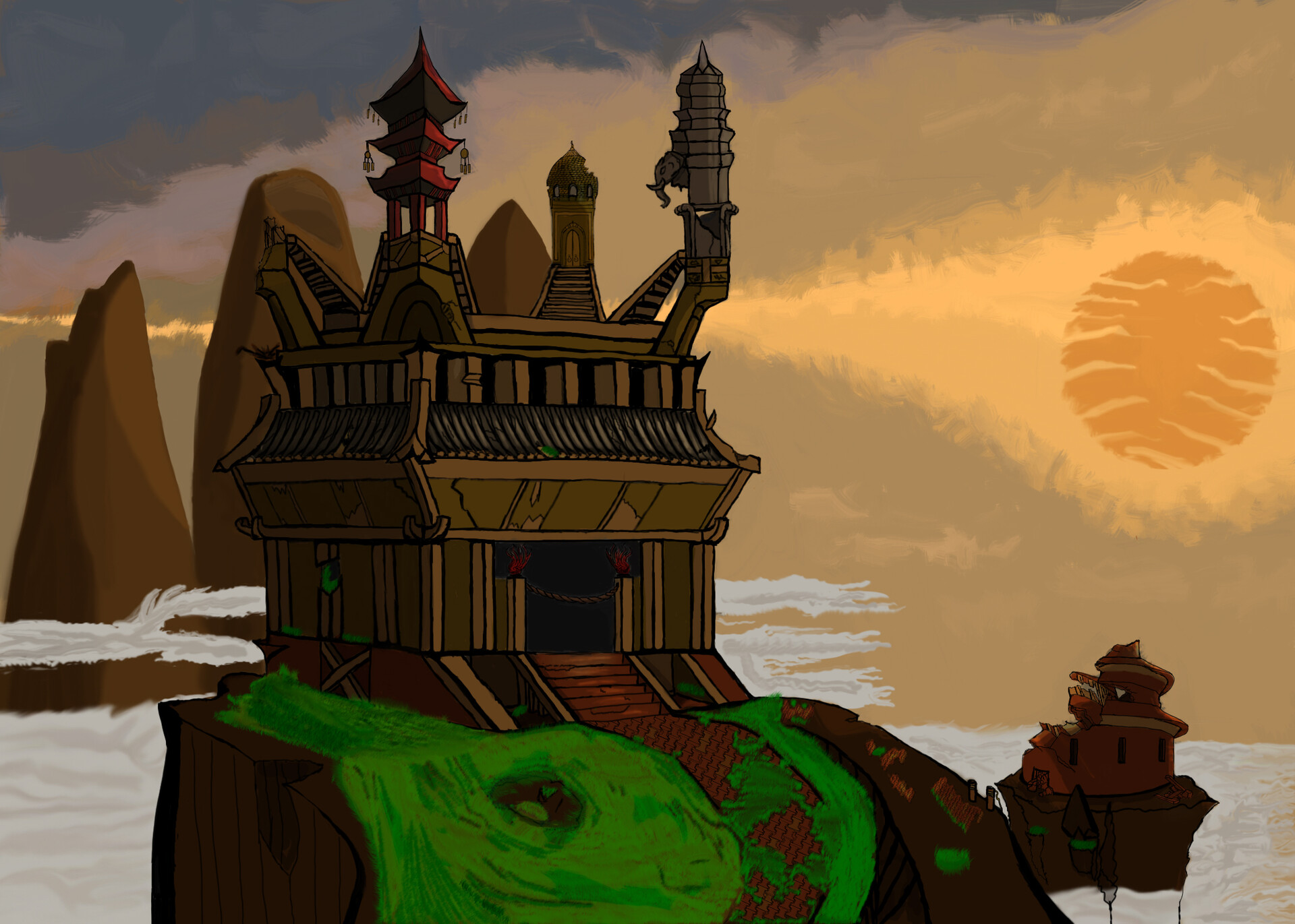 ArtStation - Temple Est