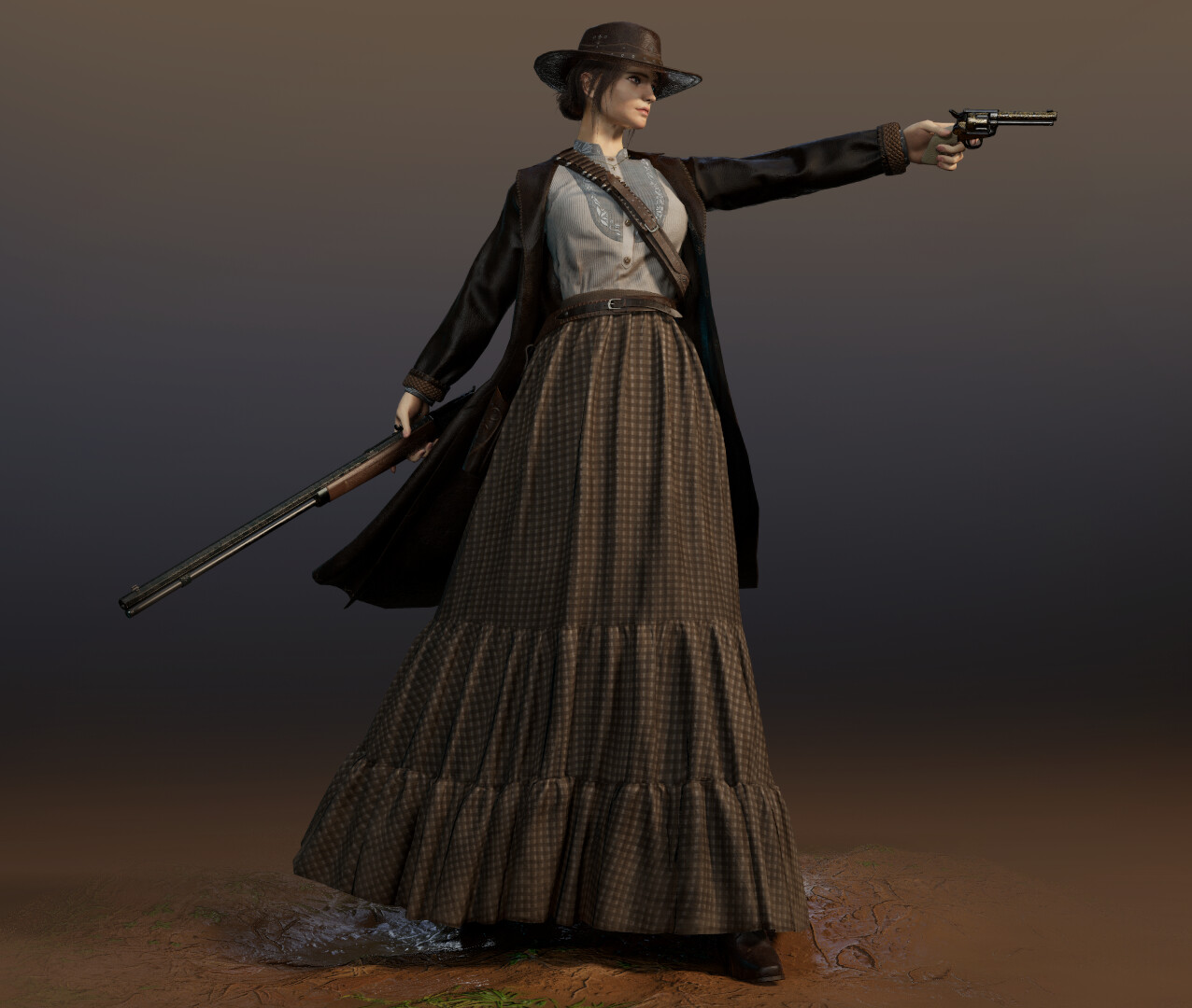 ArtStation - old west