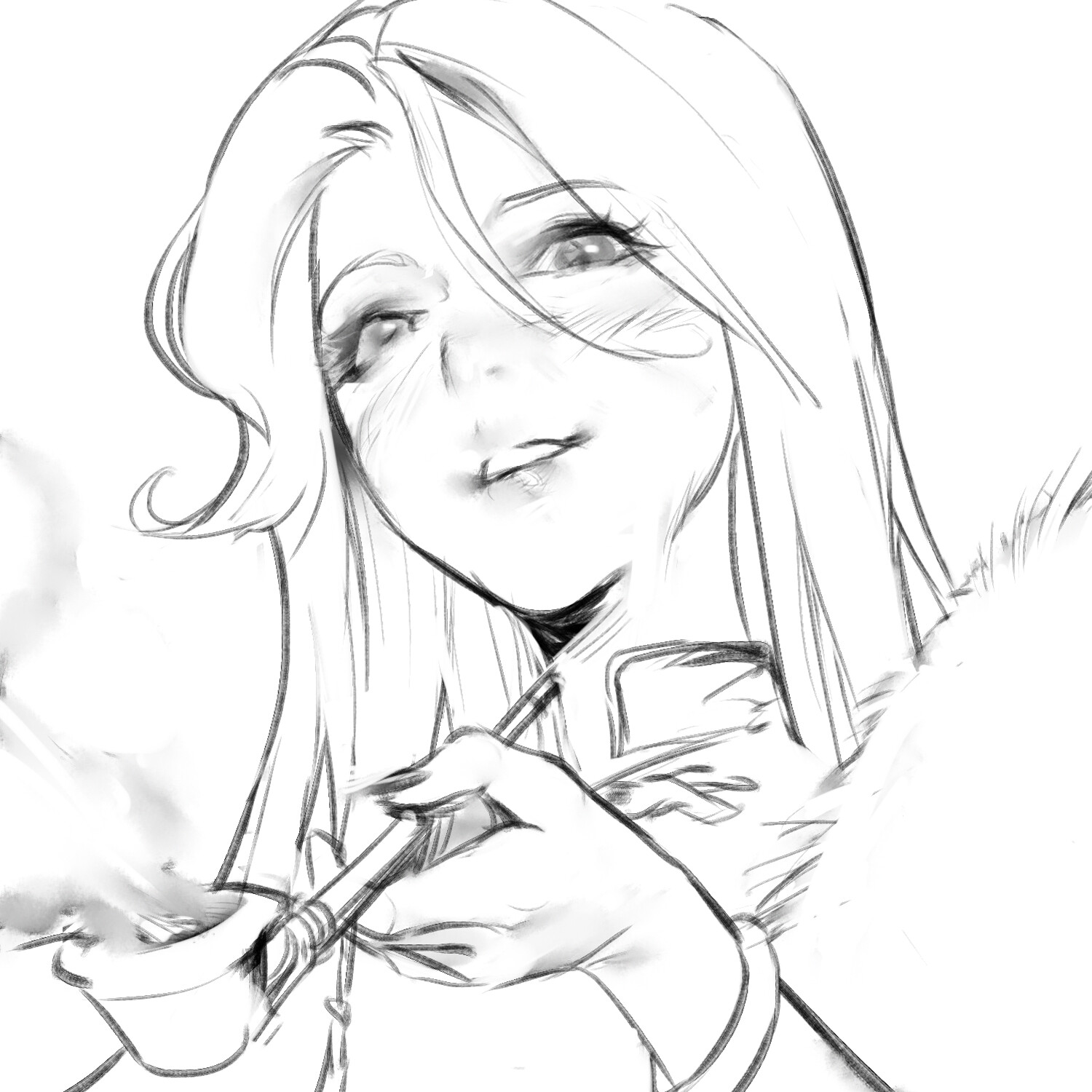 ArtStation - linework portraits2