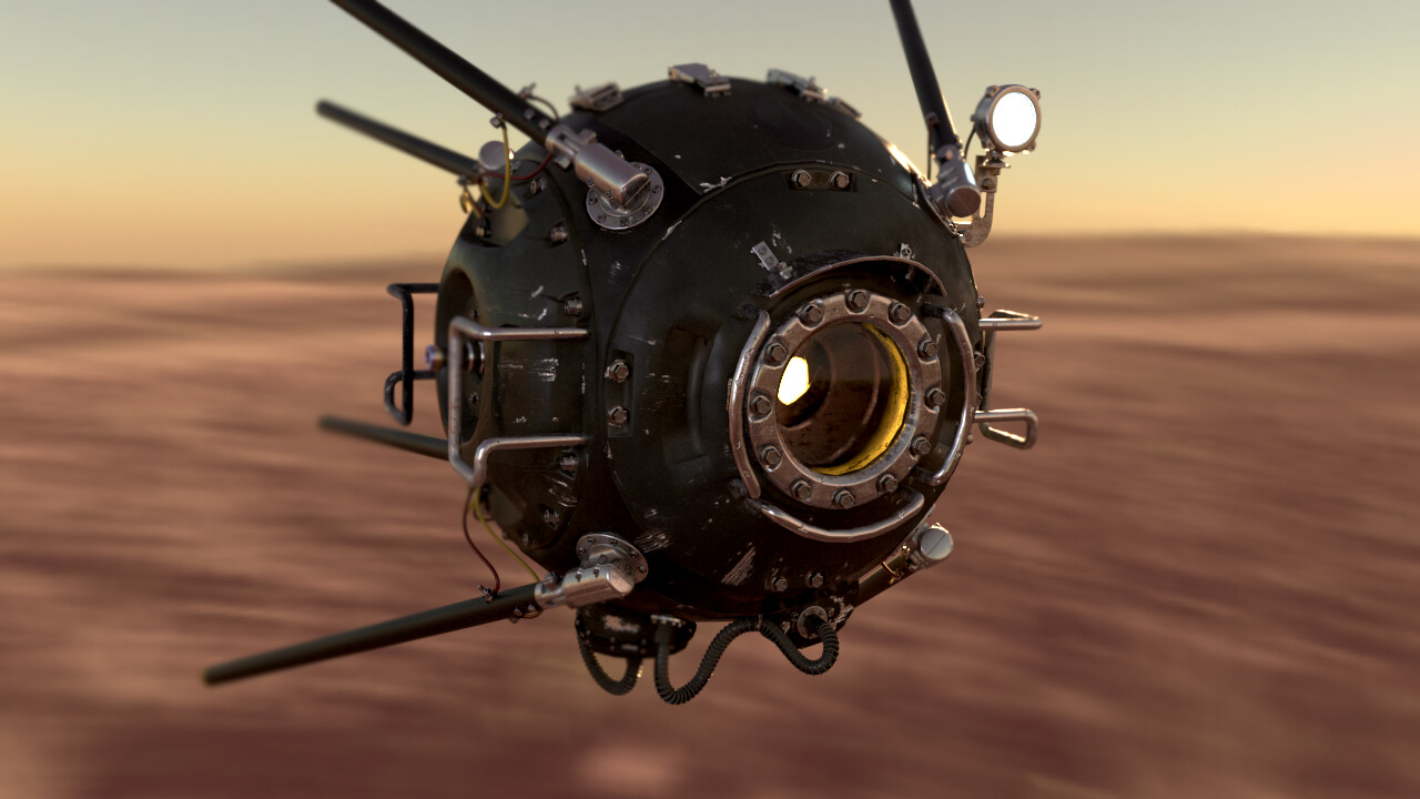 ArtStation - Mars Drone