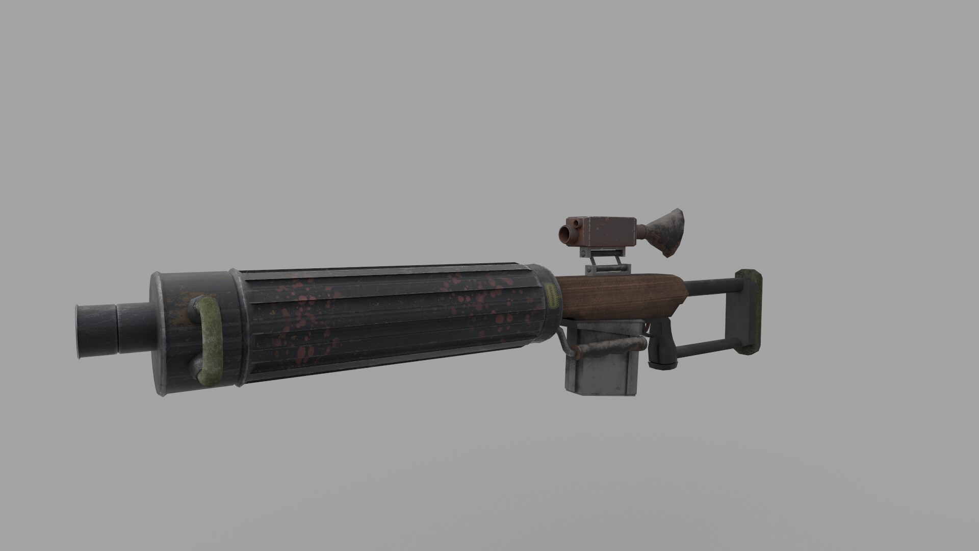 ArtStation - Custom Rifle Named m107 Lewis