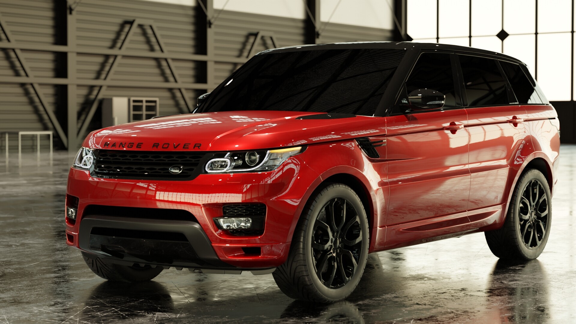 ArtStation - 2016 Land Rover Range Rover Sport