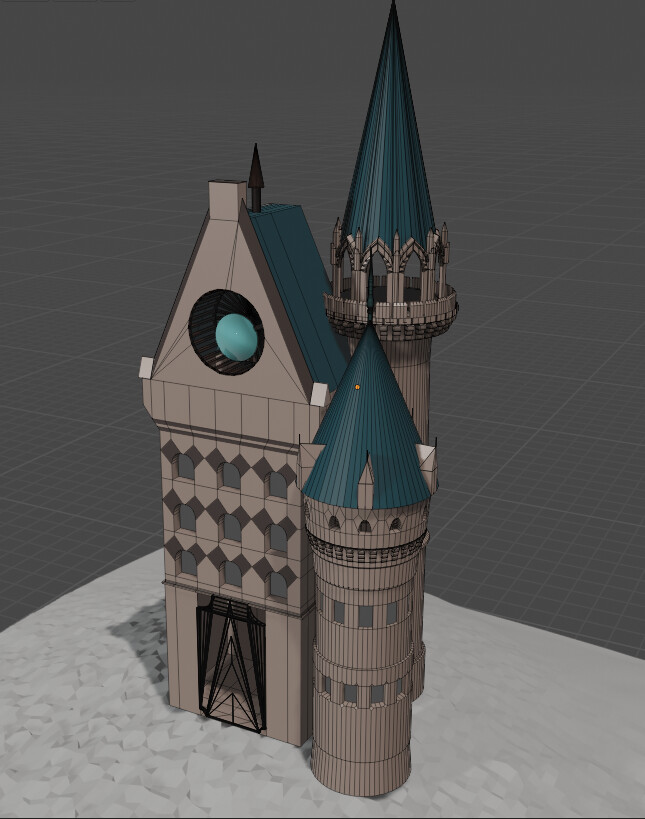 ArtStation - Astronomy Tower - some color(11 august)