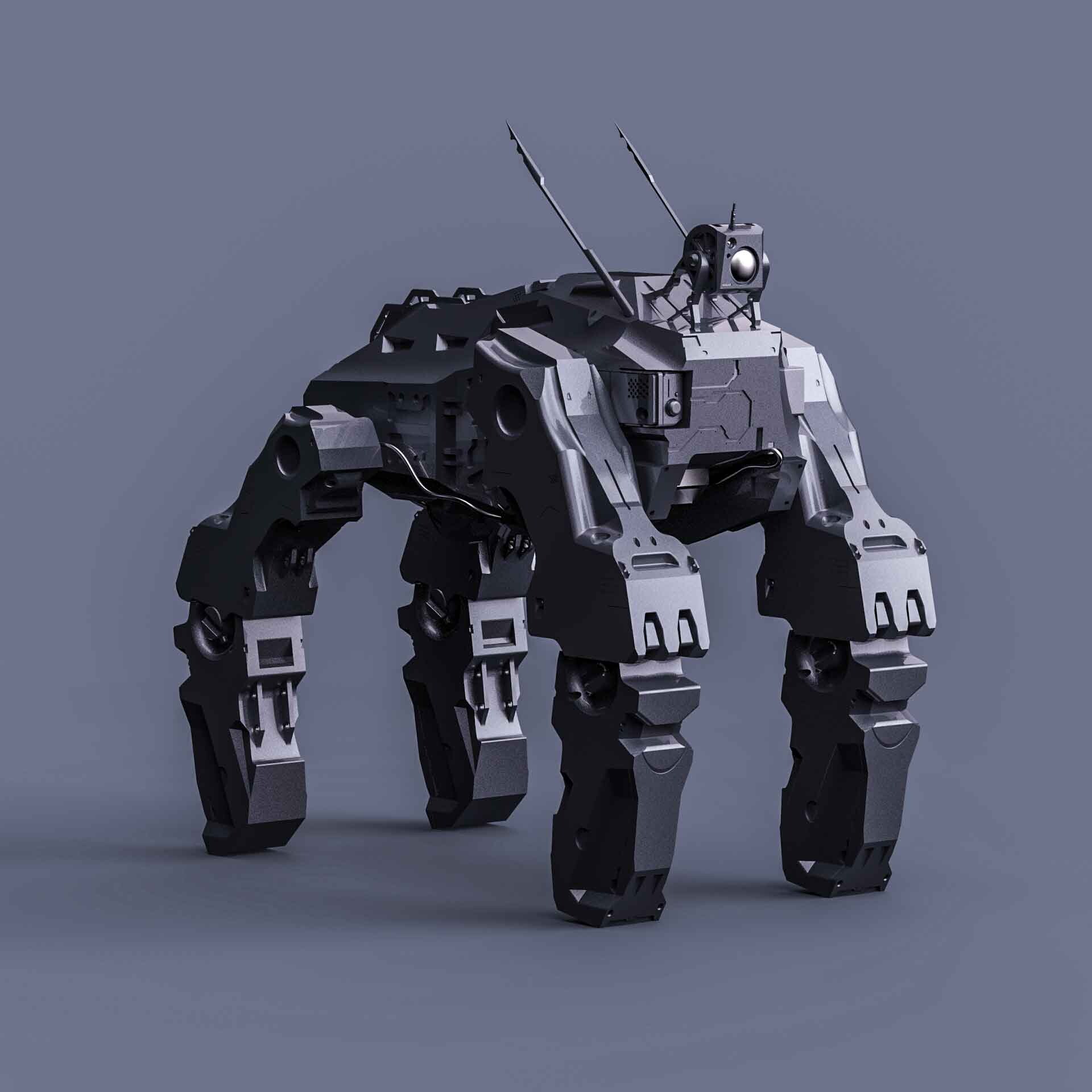 ArtStation - mech_Bulldog