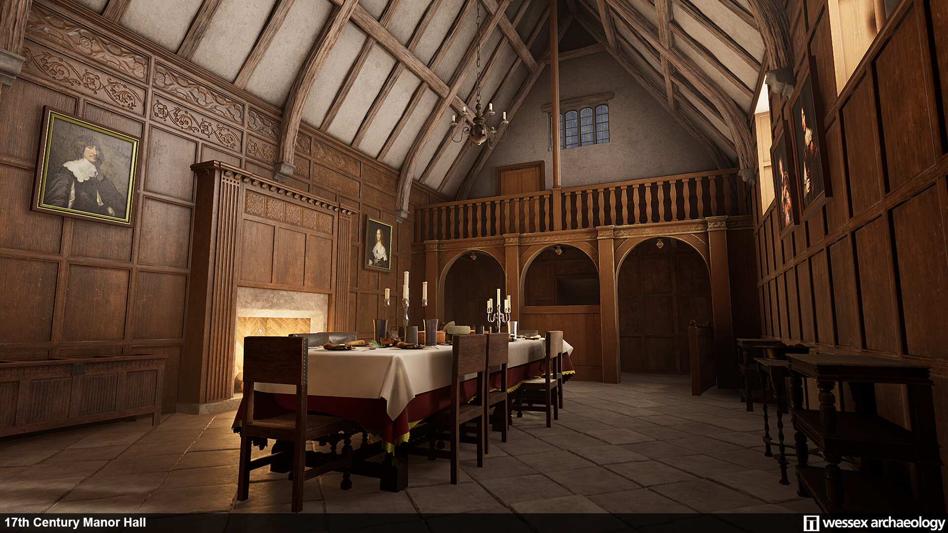Wessex Archaeology - 17th Century Manor Hall