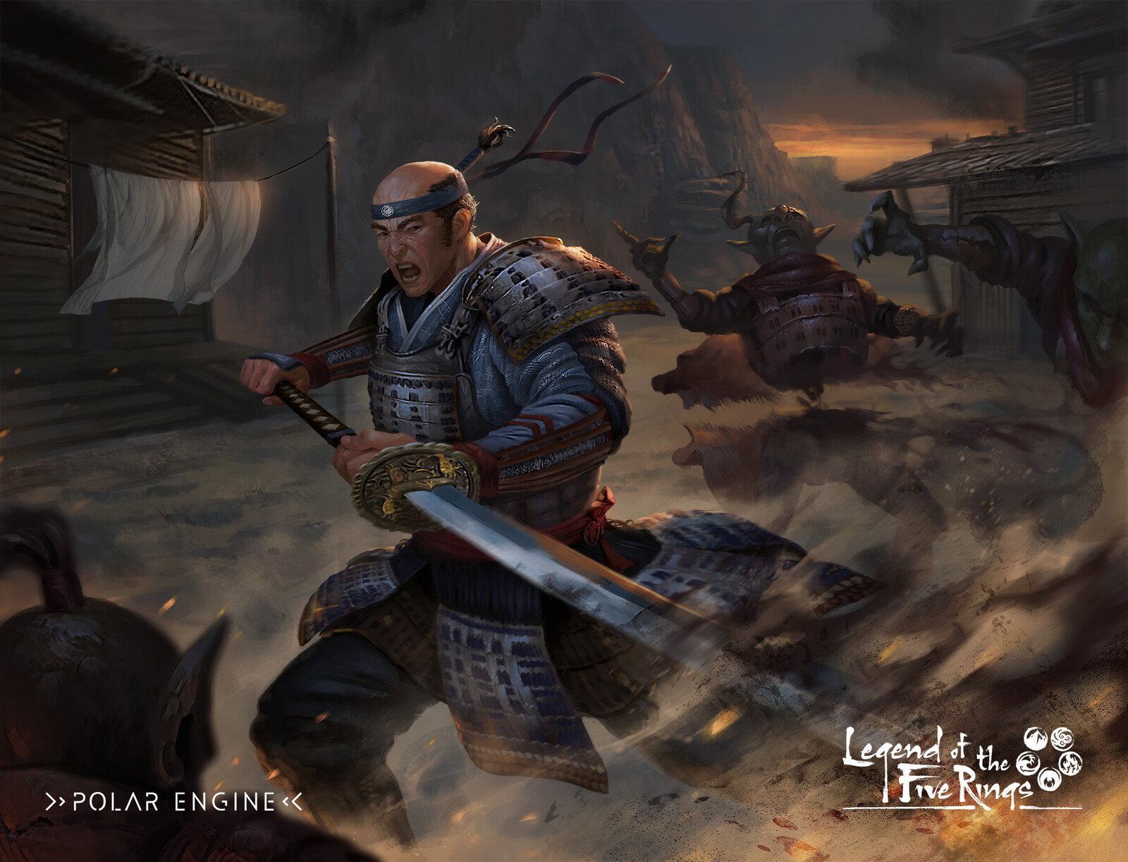 Polar Engine - Legend of Five Rings Artwork Compilation