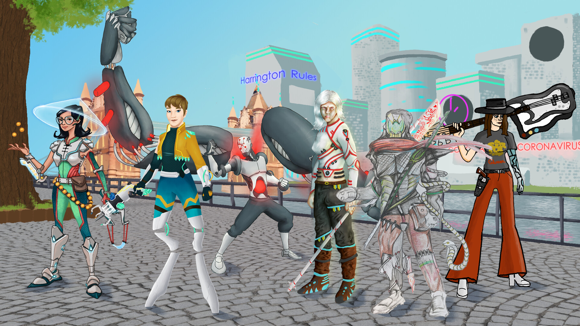 ArtStation - Harrington Submission