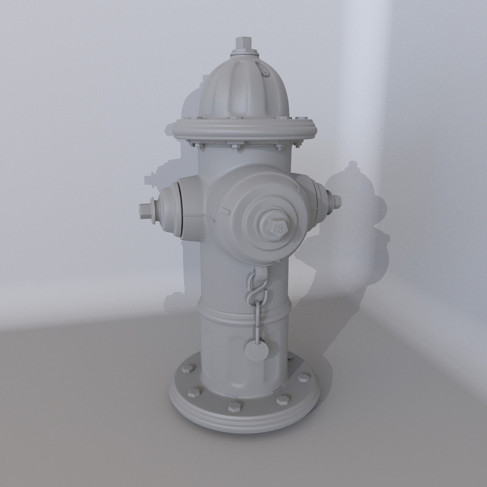 ArtStation - ETSU Fire Hydrant Model Jake Maynard