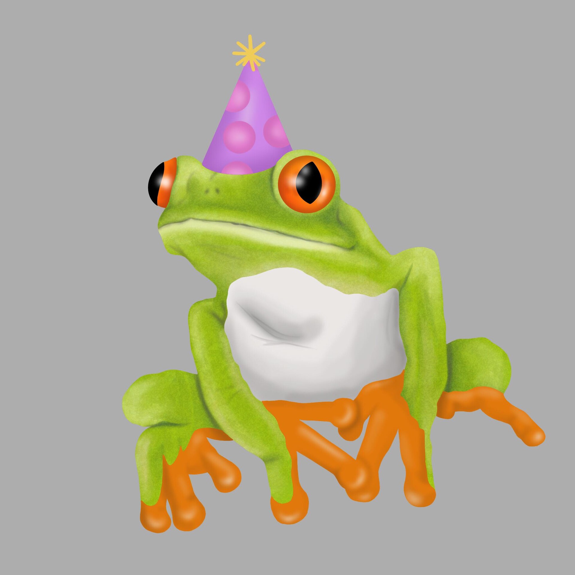 ArtStation - Party Frog