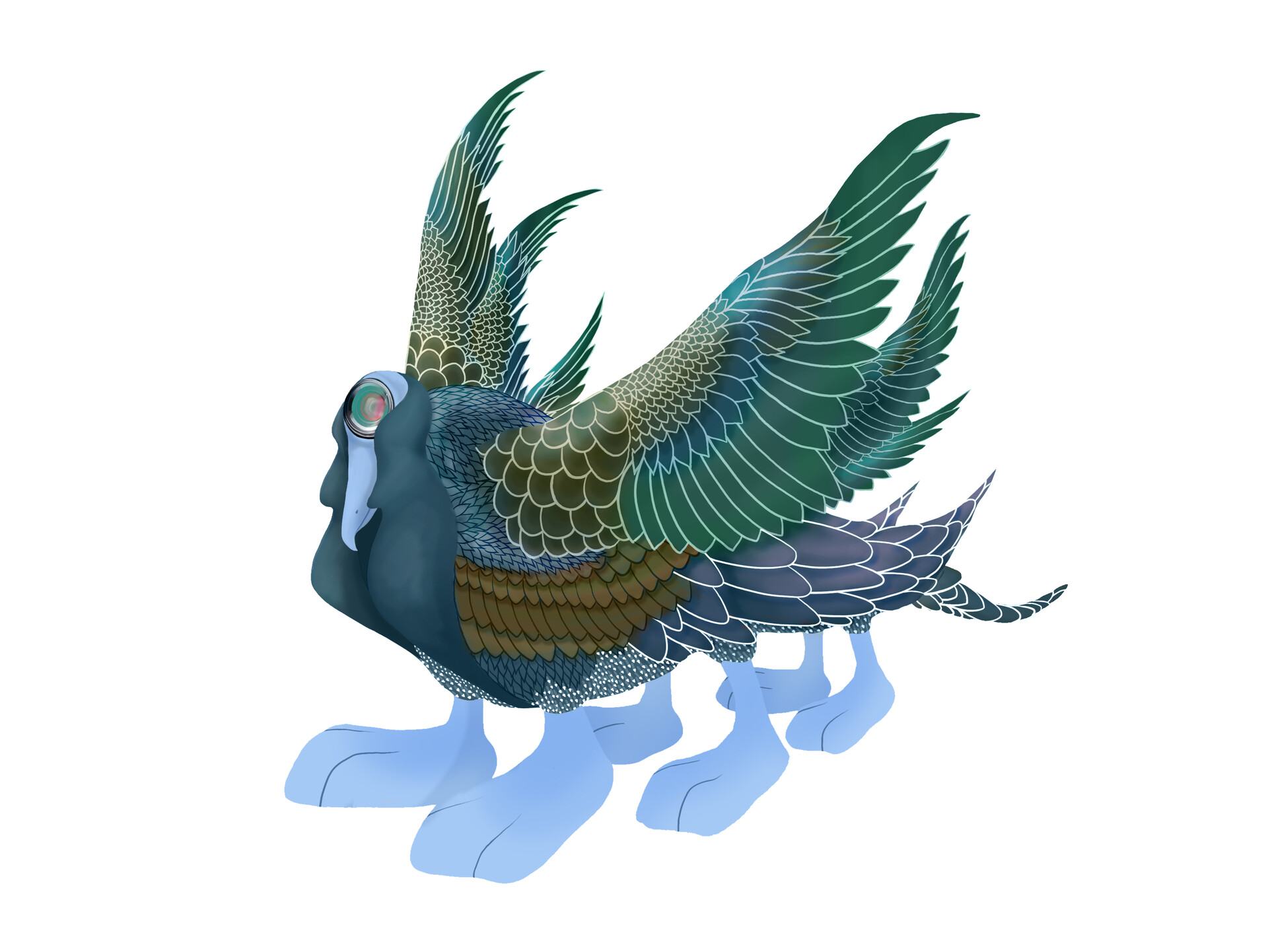 ArtStation - Wild Sentient Creature