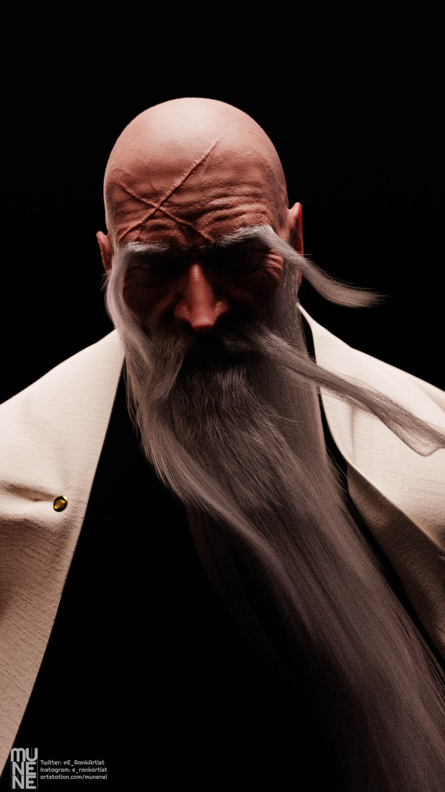 Isaac Munene - Genryūsai Shigekuni Yamamoto [B L E A C H]