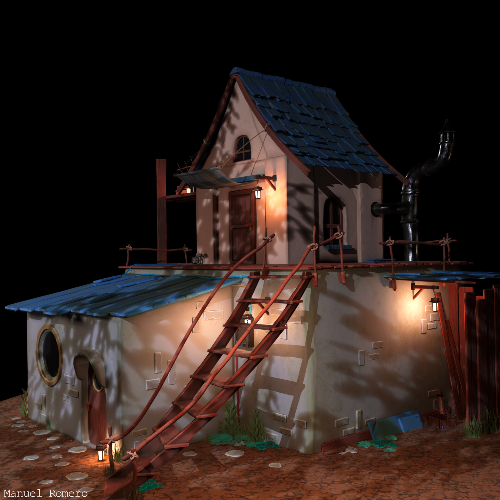 ArtStation - Home Stylized - Rustic