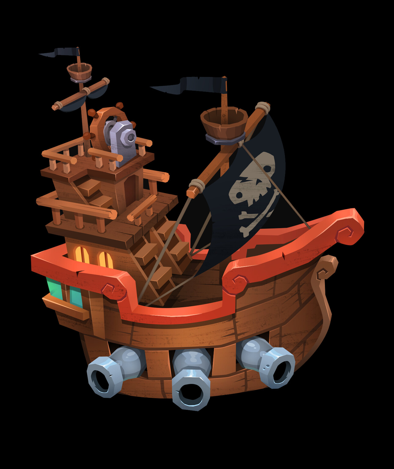 ArtStation - Ship war mobile game