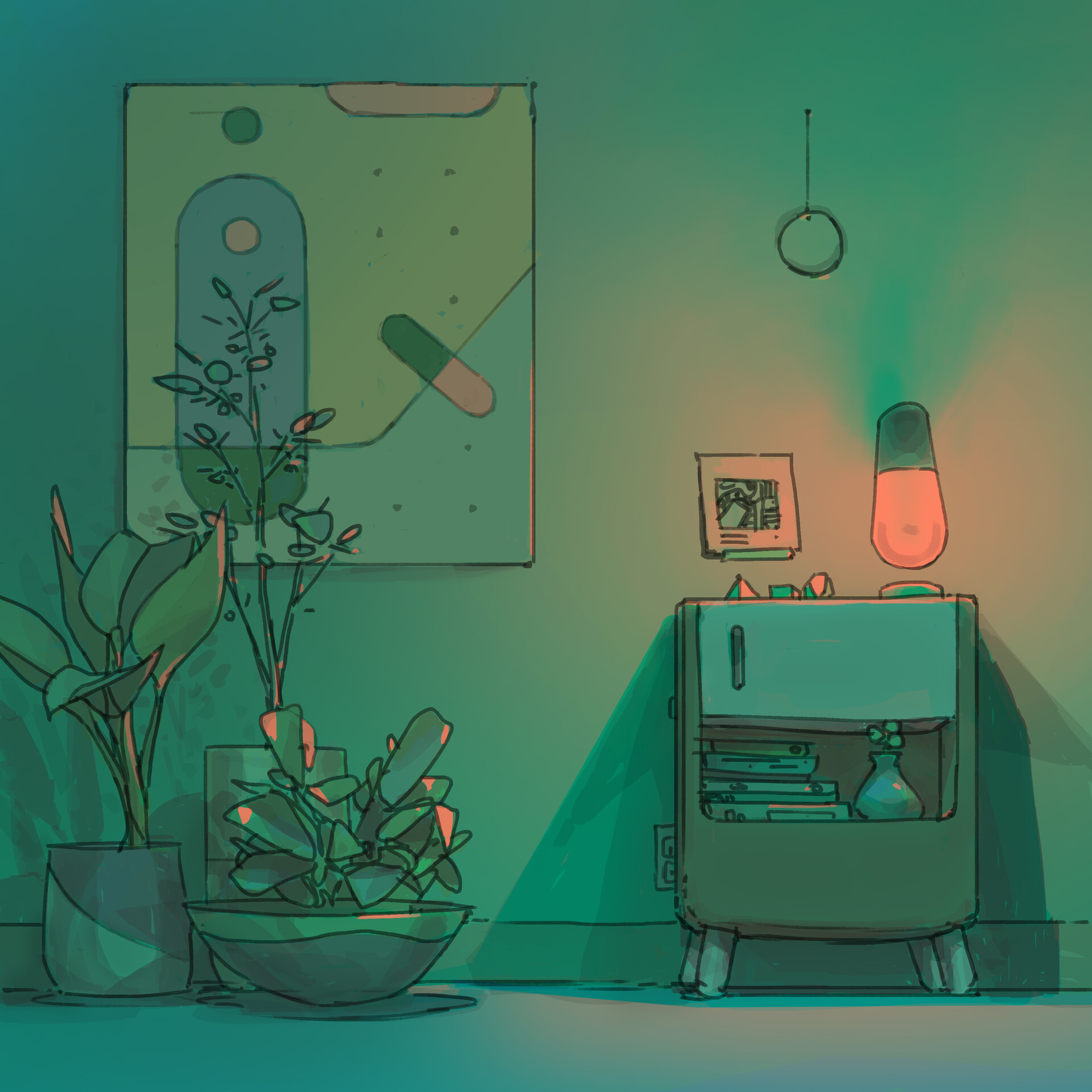 ArtStation - Chill Space