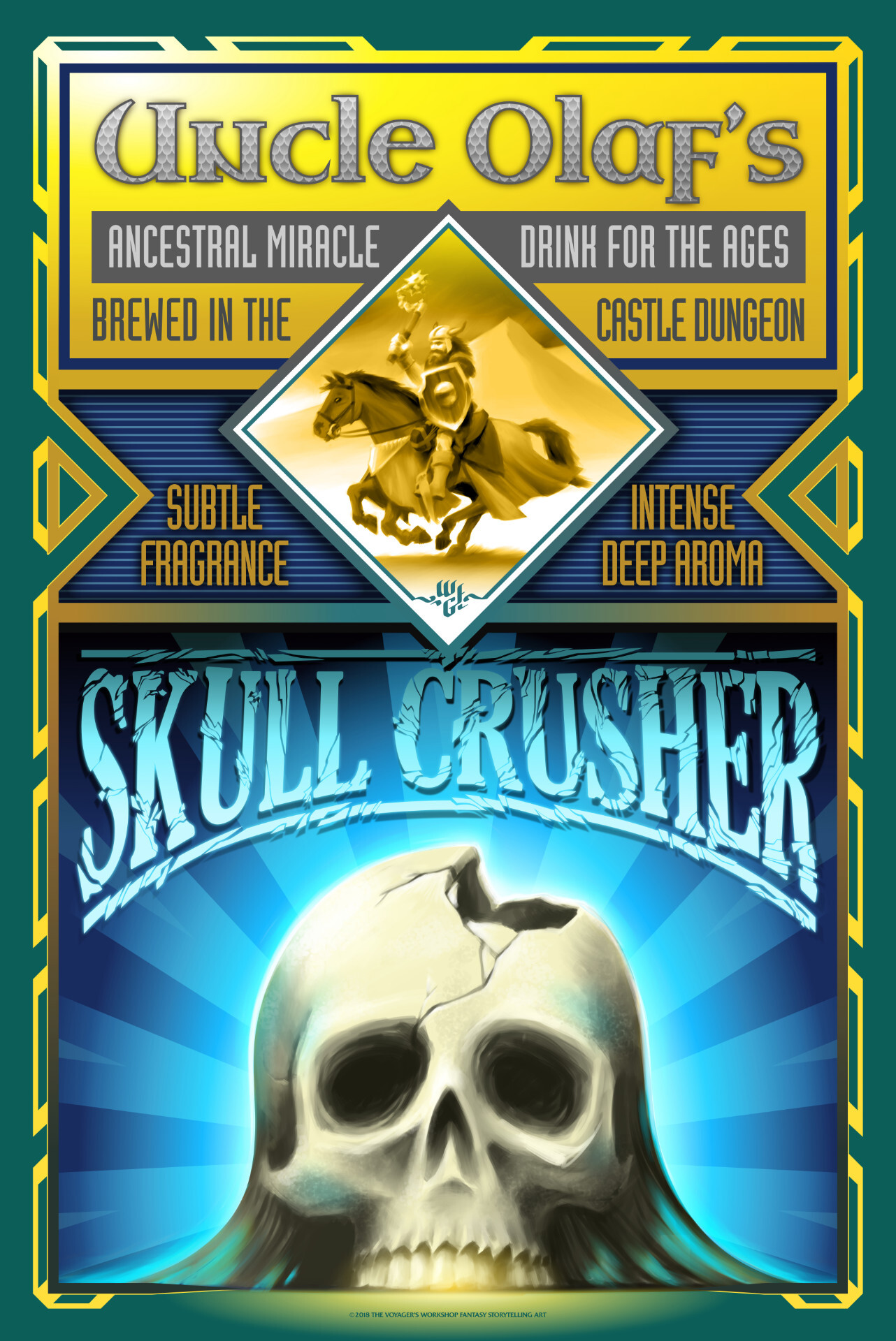 ArtStation - Uncle Olaf's Skull Crusher